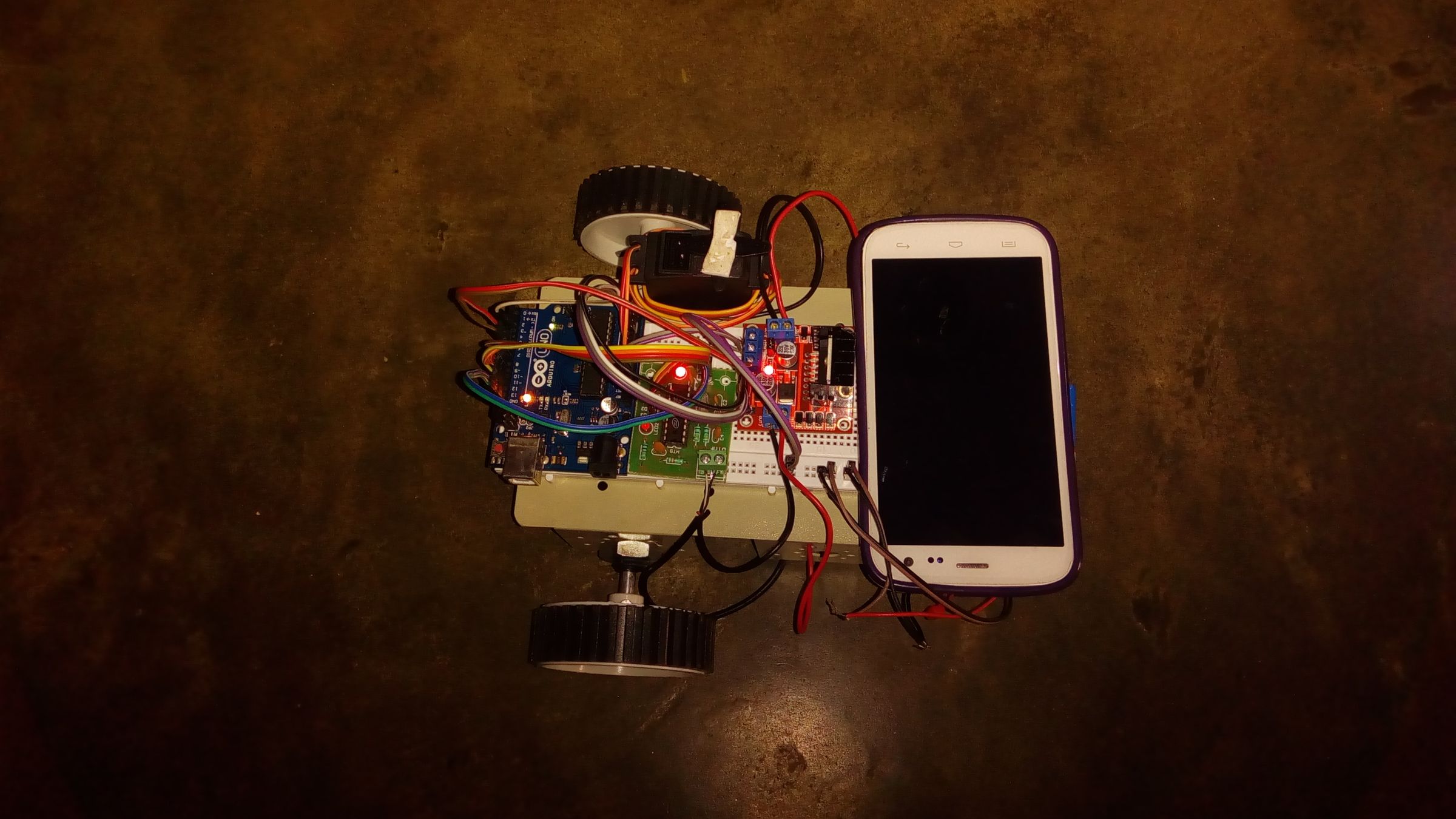 Mobile Operated Arduino Uno Robot Using DTMF : 6 Steps - Instructables