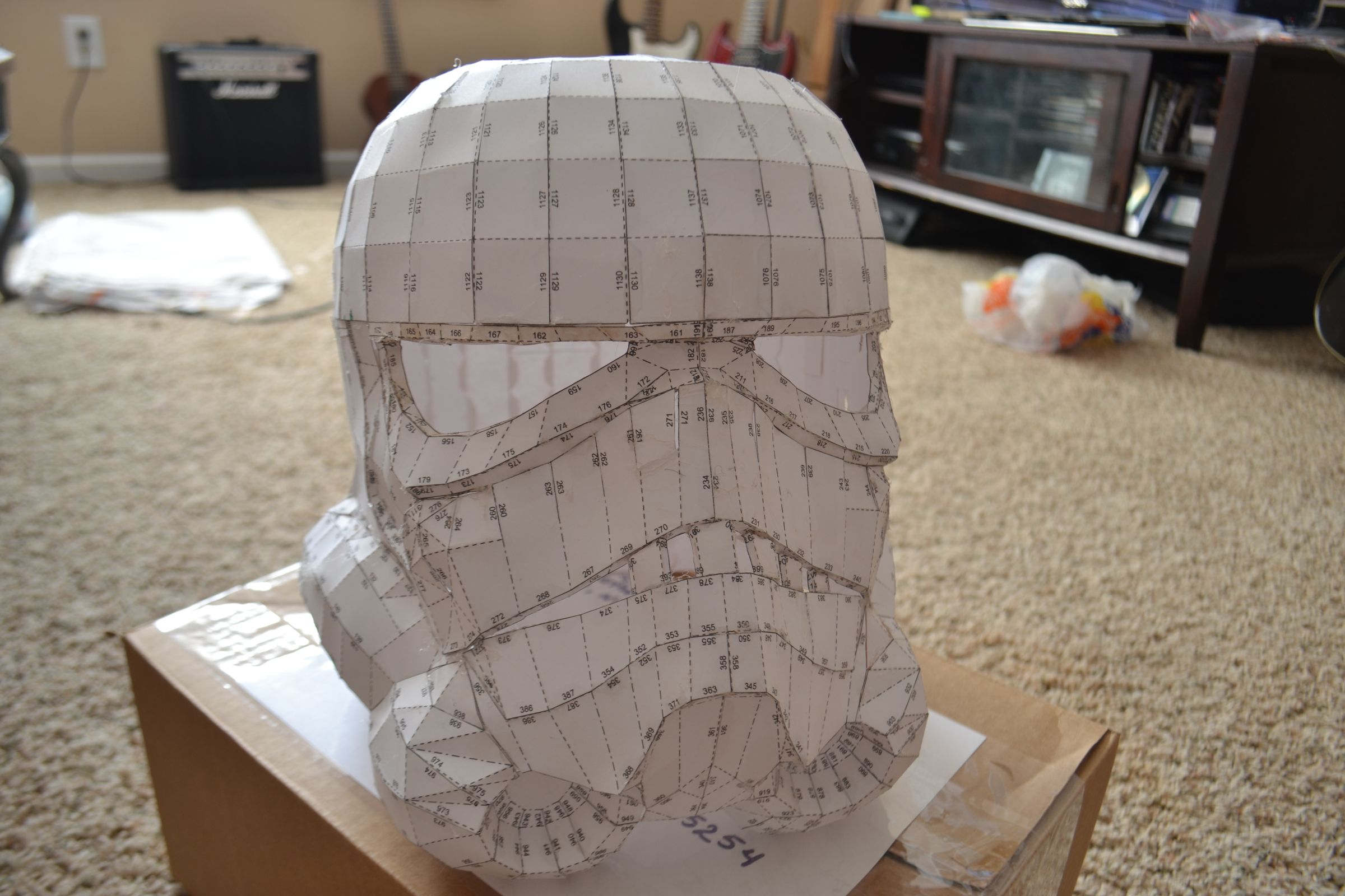 How to Make a StormTrooper Helmet : 7 Steps (with Pictures) - Instructables