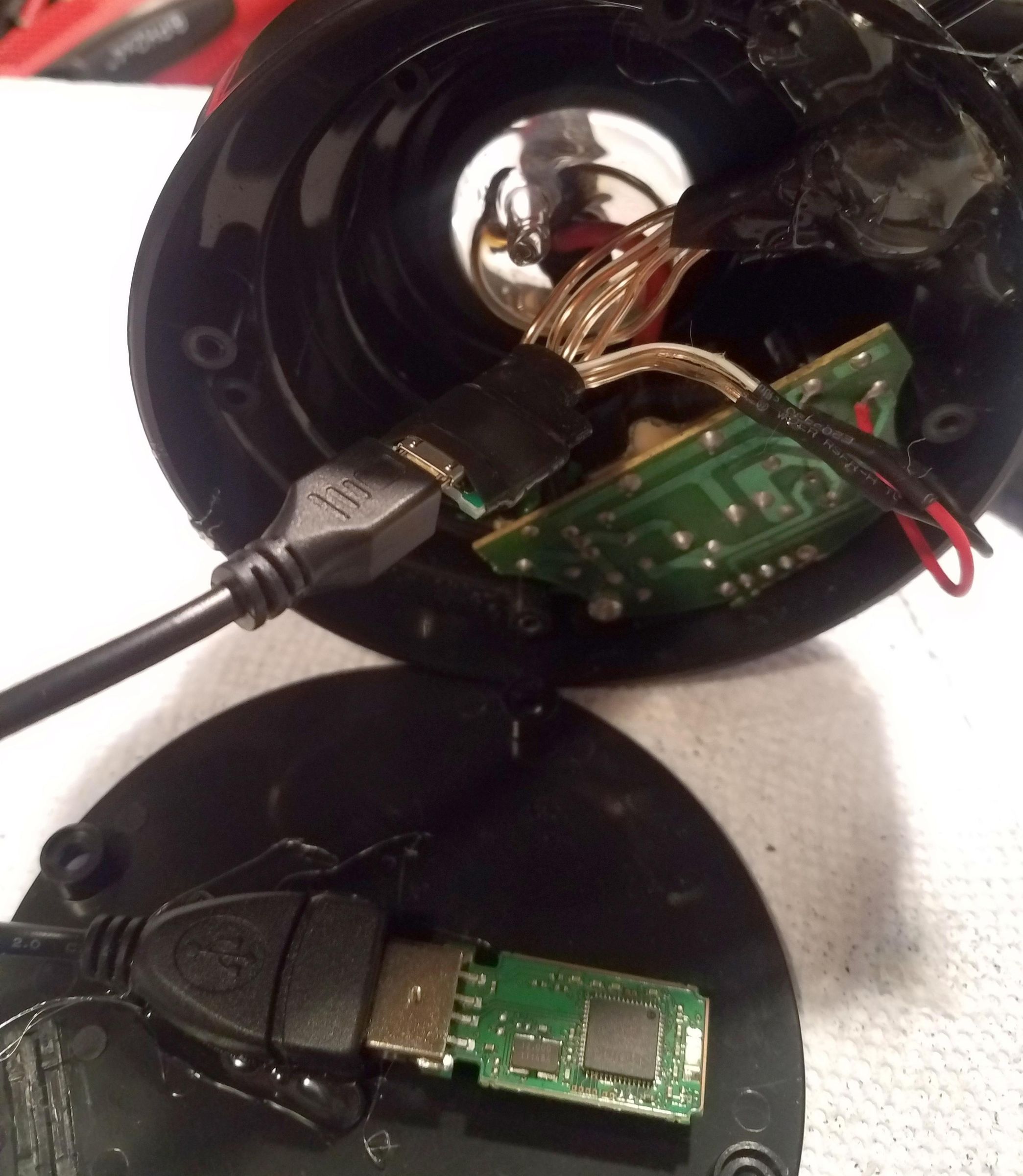 Hidden in Plain Sight Secret Flash Drive Inside a USB Plasma Ball ...