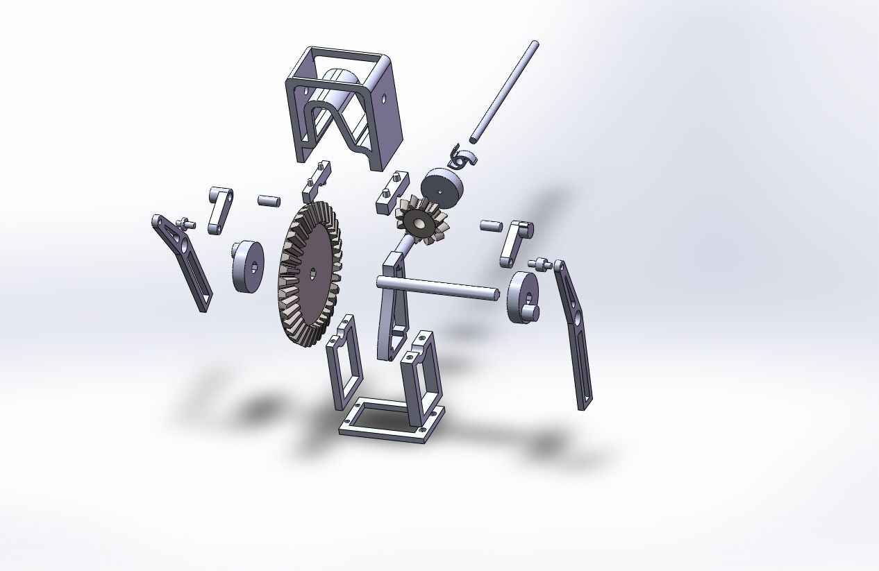 3-D Printed Mechanical Walking Robot Toy! : 5 Steps - Instructables