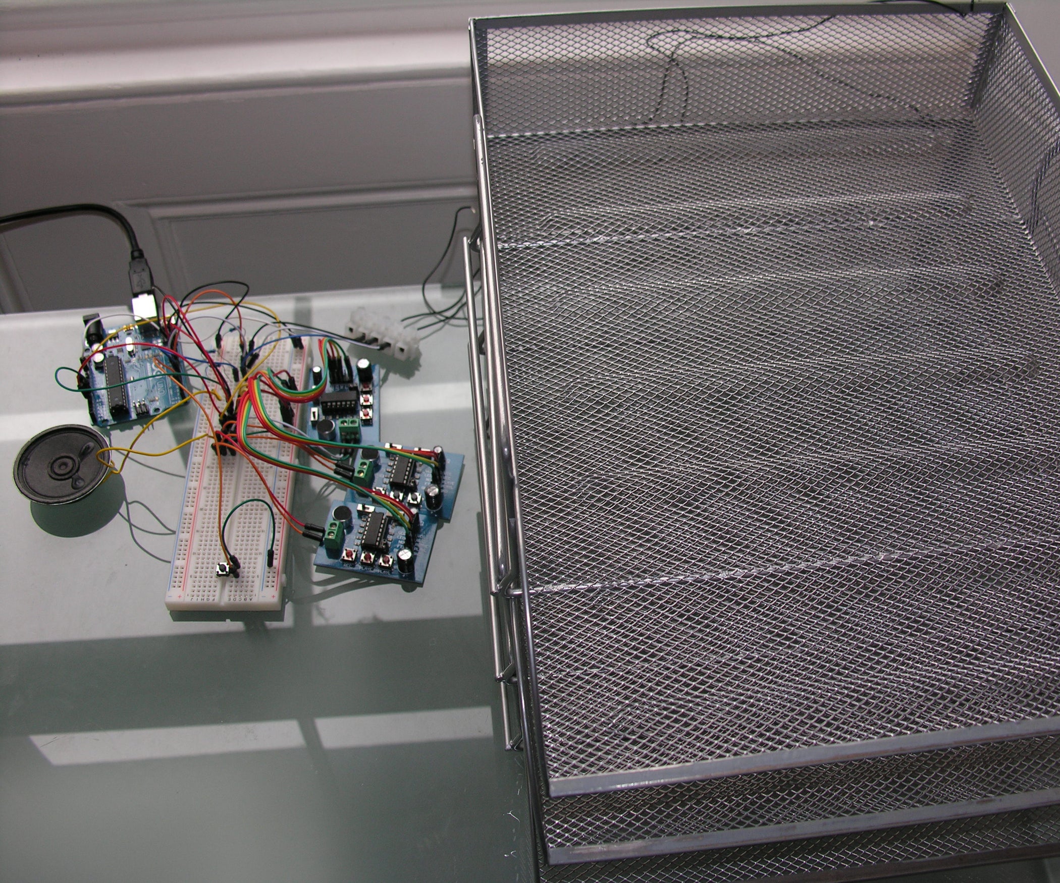 Touch Sensitive Audio Desk Trays- Arduino : 8 Steps (with Pictures) - Instructables