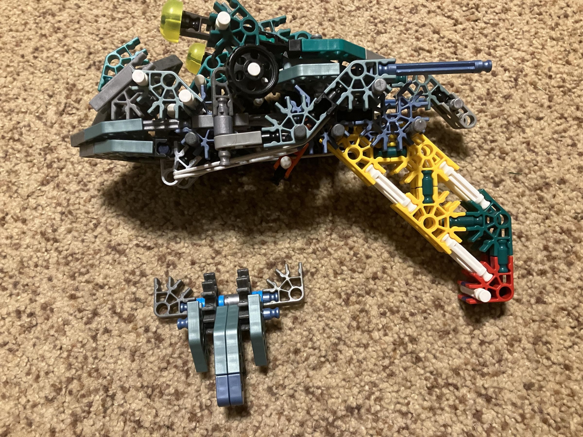 Eustace the Dragon, a K'nex Dragon Puppet : 7 Steps (with Pictures ...