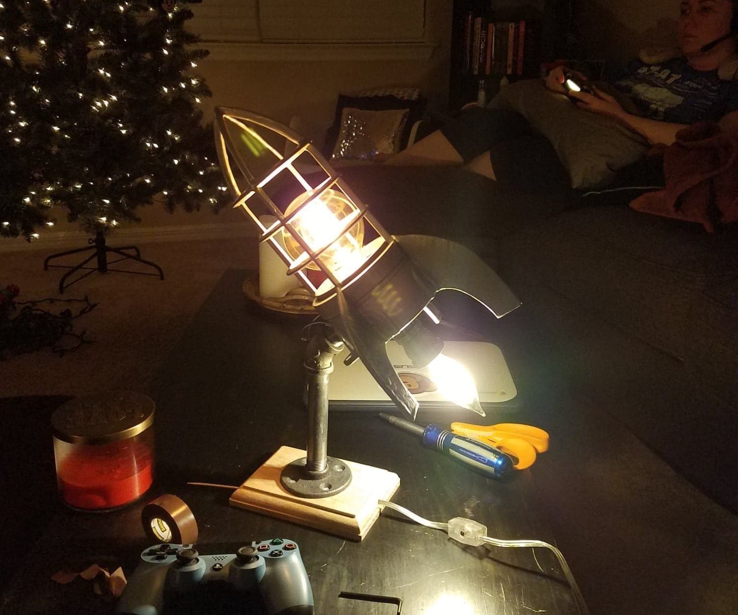 Rocket Lamp - DIY : 5 Steps (with Pictures) - Instructables