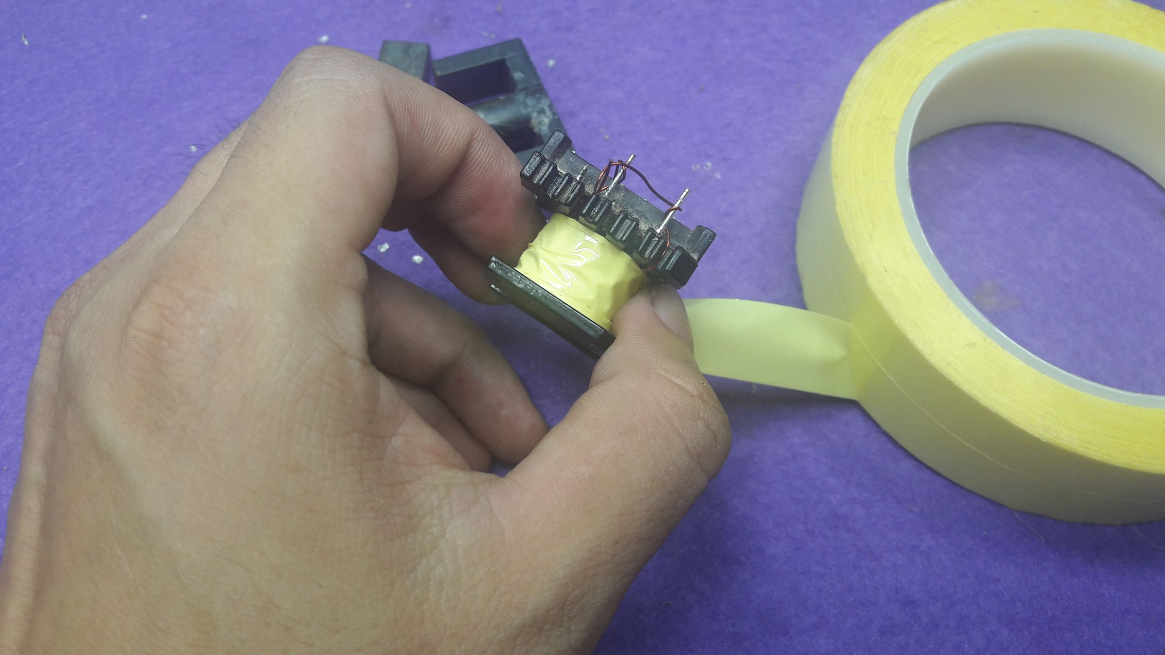 How to Build SMPS Transformer | Home Make 12V 10A Switching Power ...