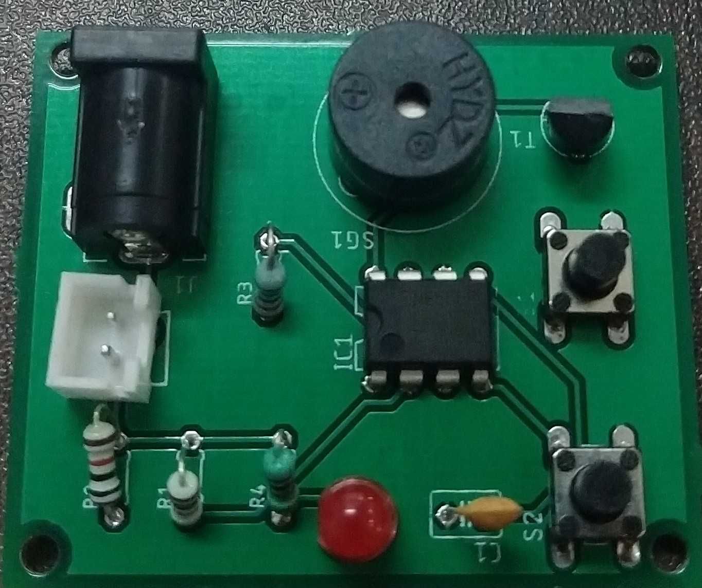 Panic Alarm Button Circuit Using 555 Timer IC (Part-2) : 3 Steps ...