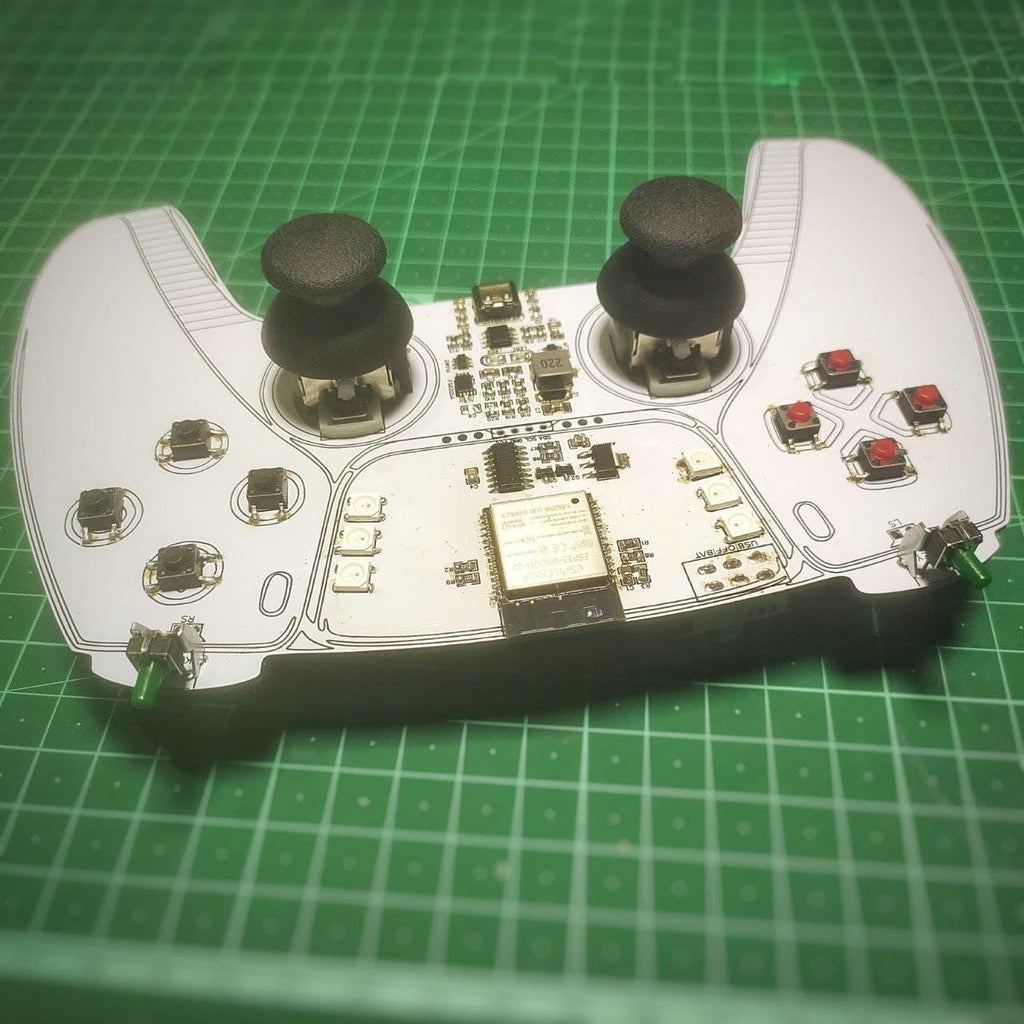 Esp32 Ble Gamepad 7 Steps With Pictures Instructables