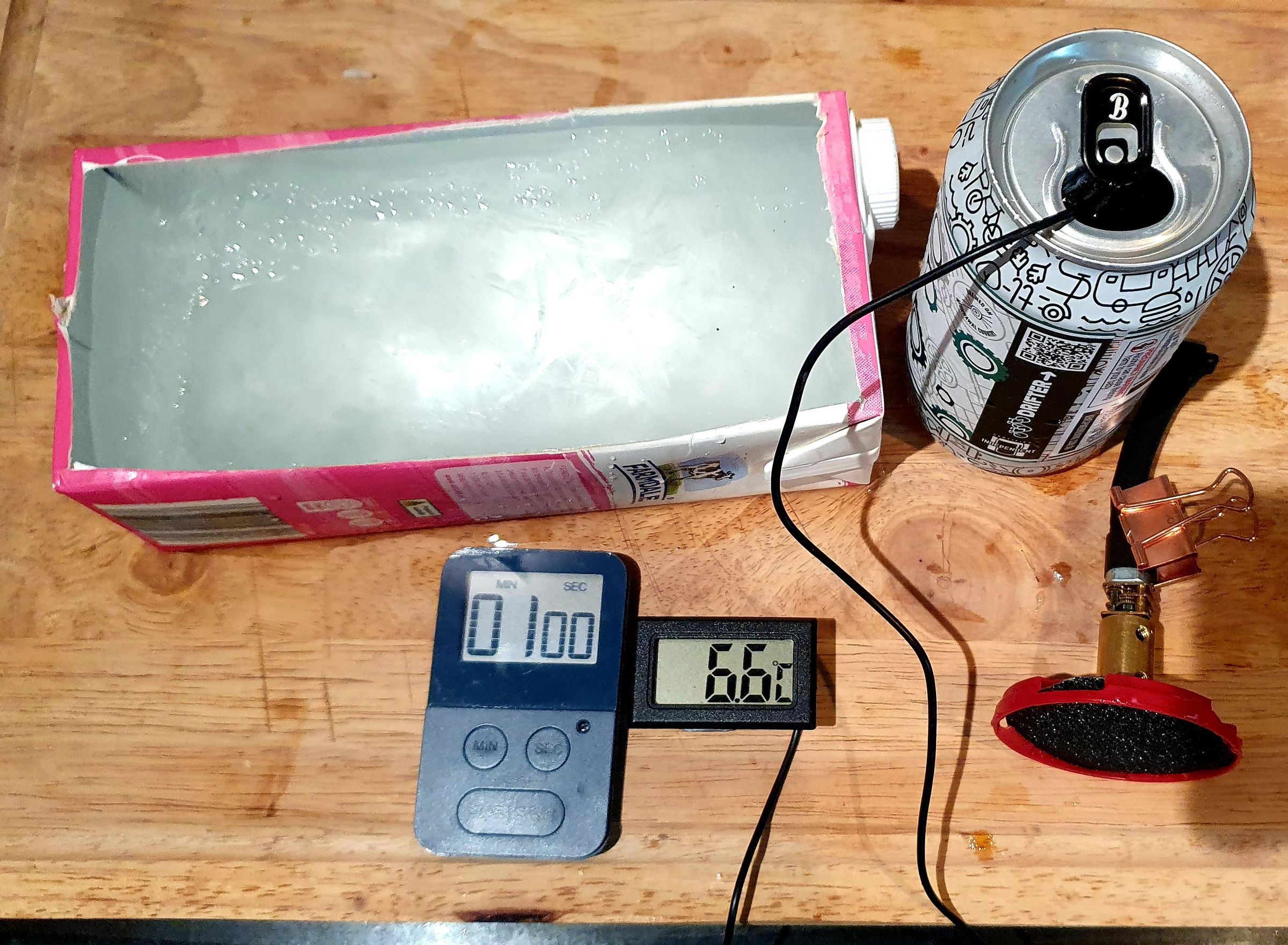 Mini Spinner : Cold Beer - Fast* (as in 1 Minute 30 Seconds) : 6 Steps ...