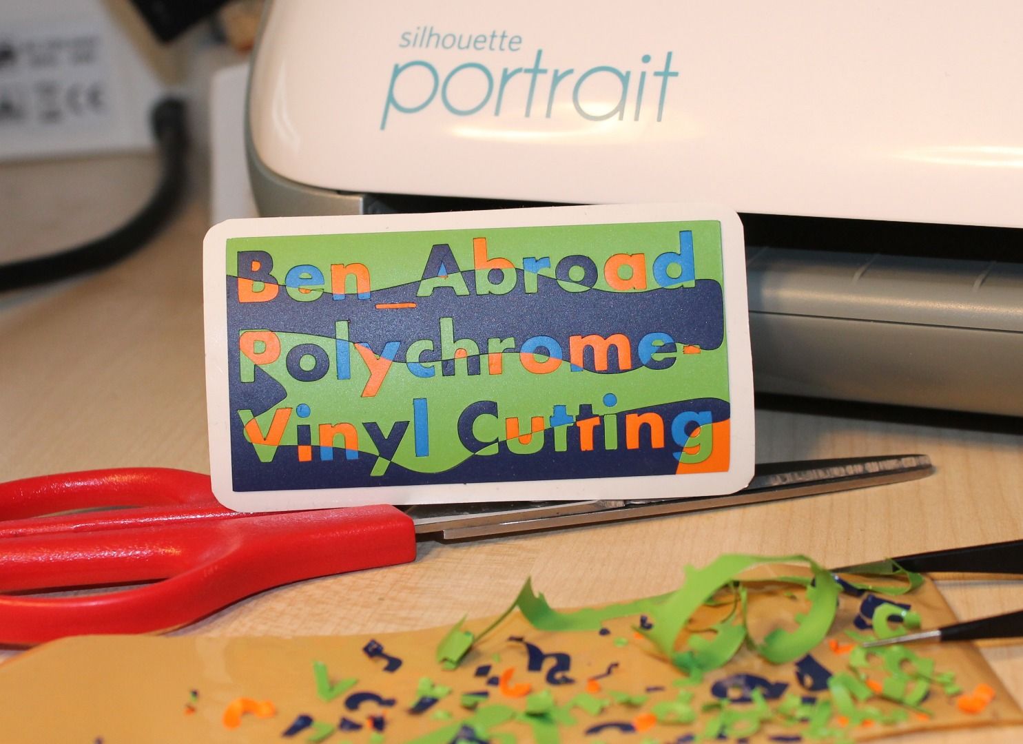 Multi Coloured Vinyl Cutting : 4 Steps (with Pictures) - Instructables