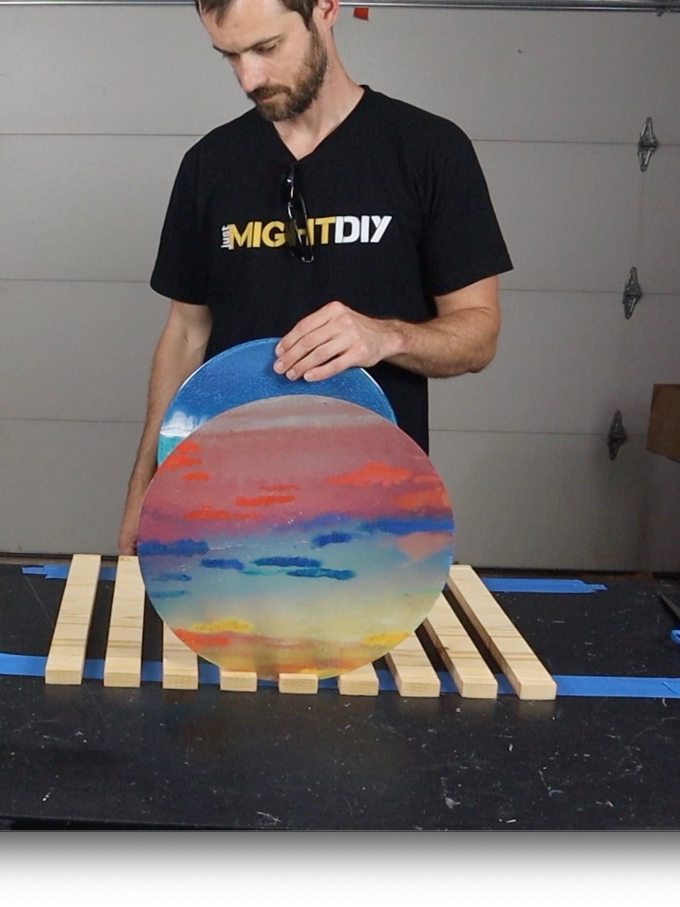 Origami Display Colosseum - Beach Scene Made From Scraps! : 6 Steps ...