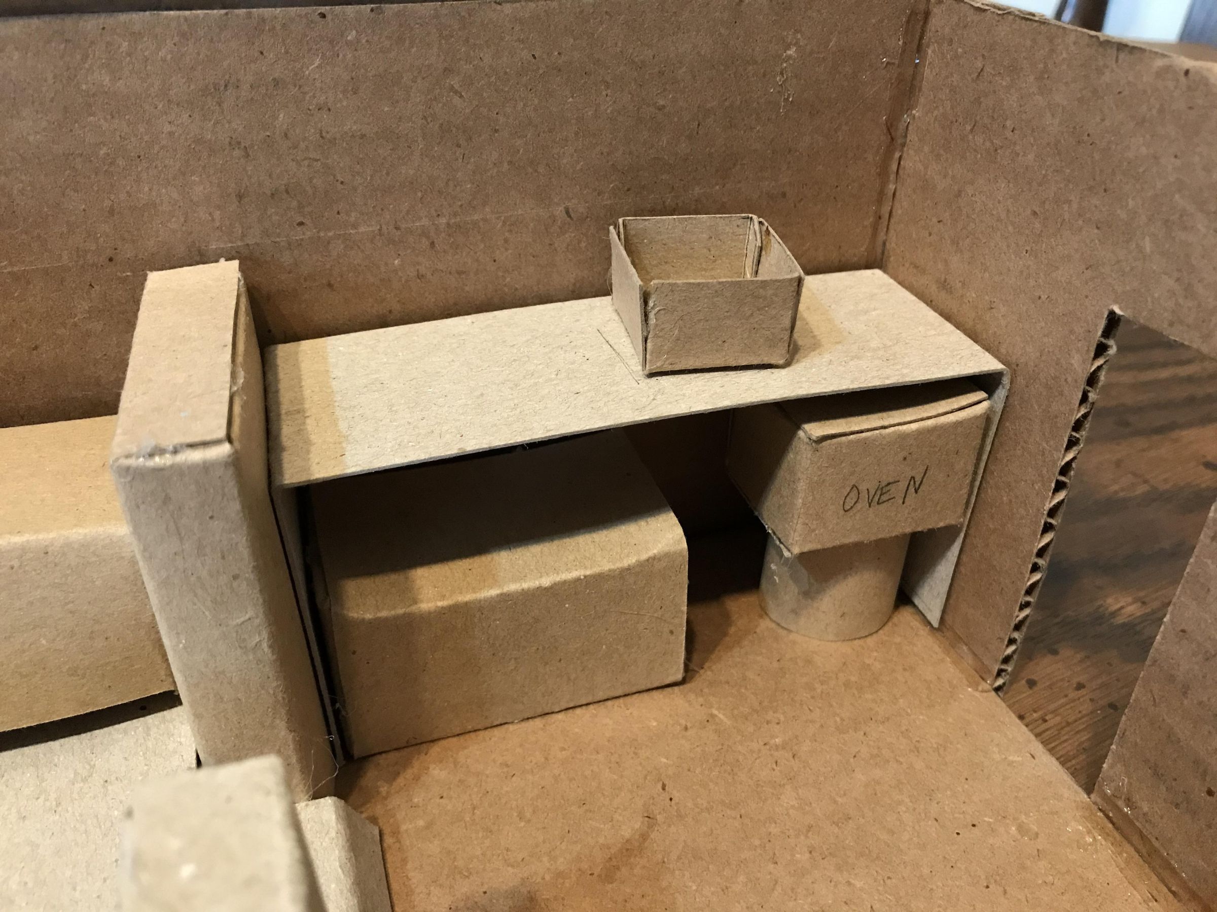 Van Life (or Tiny House) Model: Cardboard-Aided Design : 6 Steps ...