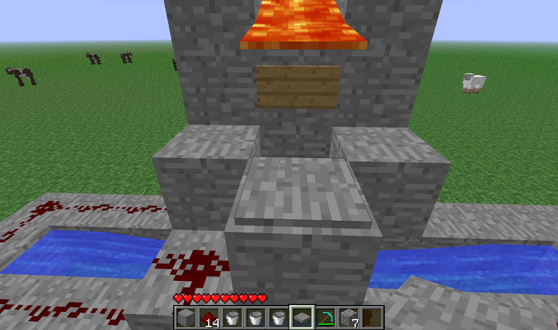 Minecraft Firework Contraption : 6 Steps - Instructables