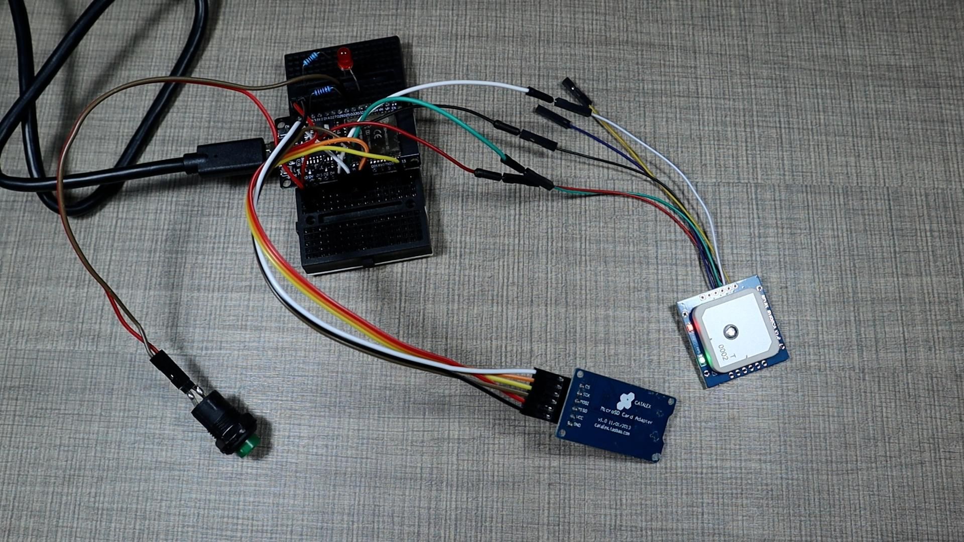 Nature Trail Mapper With ESP32 and RYS352A GPS Module : 7 Steps (with ...