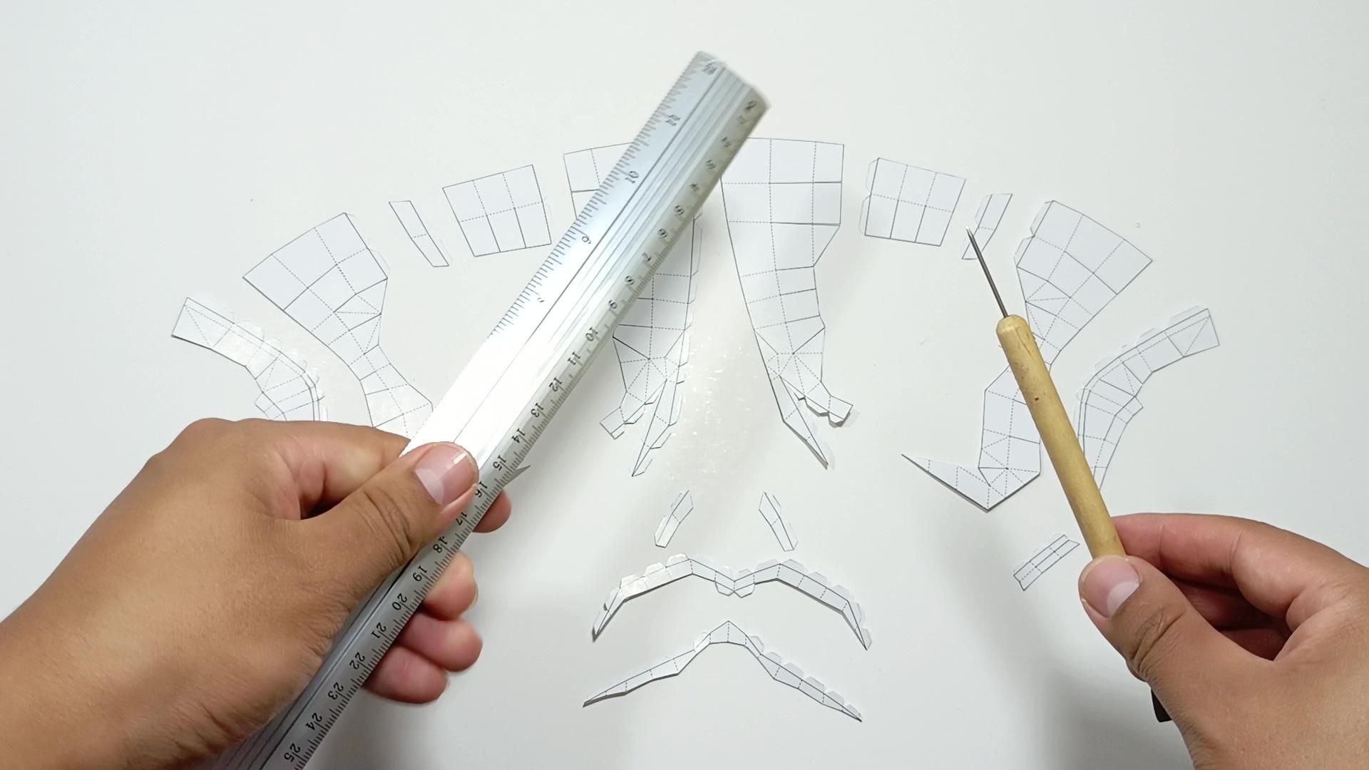 Paper Oni Mask : 45 Steps (with Pictures) - Instructables