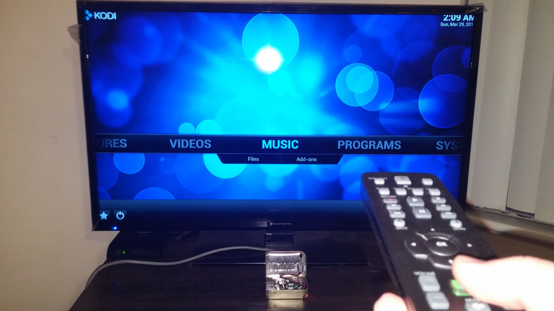 Raspbian Xbmc