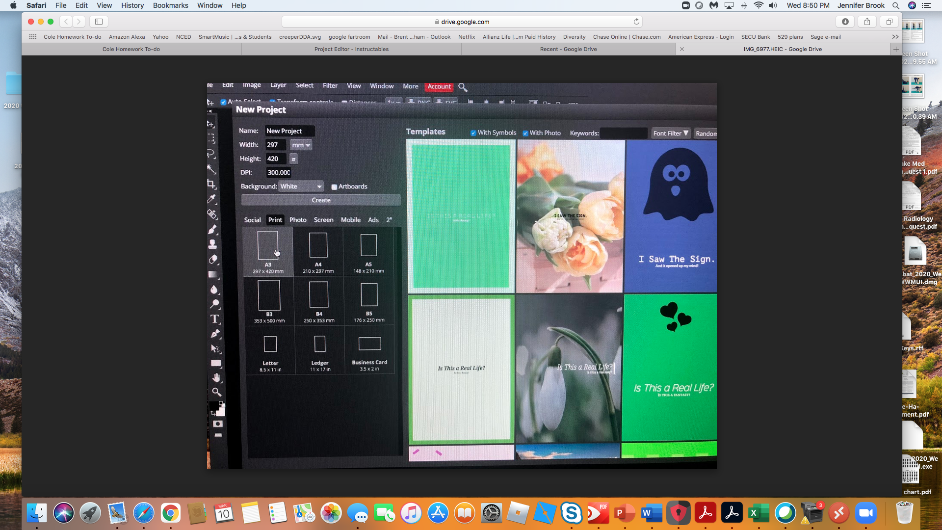 Photopea Tutorial Project: Hallucinogenic Plant Poster : 6 Steps ...