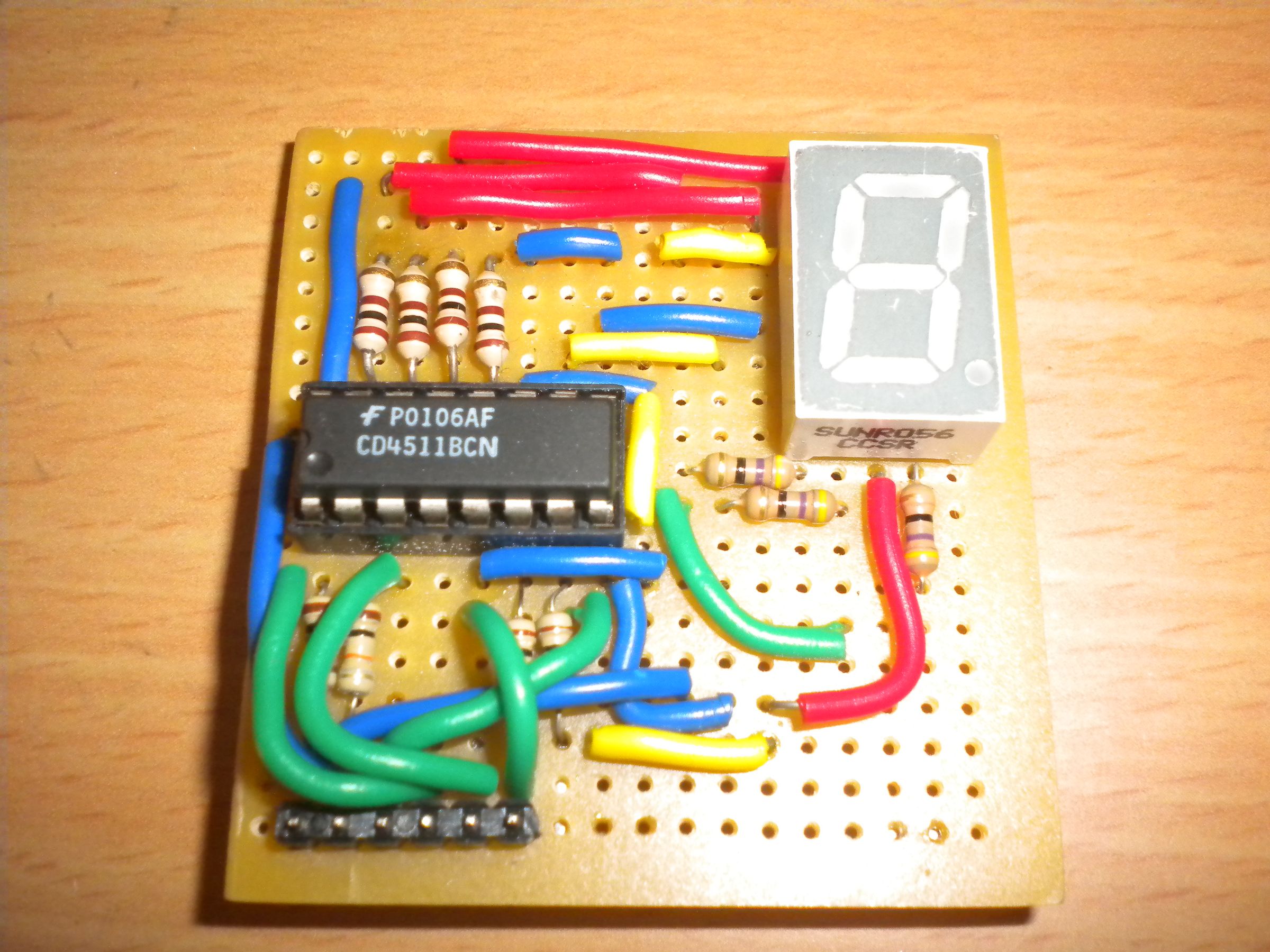 Displaying Numbers Using a Homemade Arduino Mini Shield! : 3 Steps ...