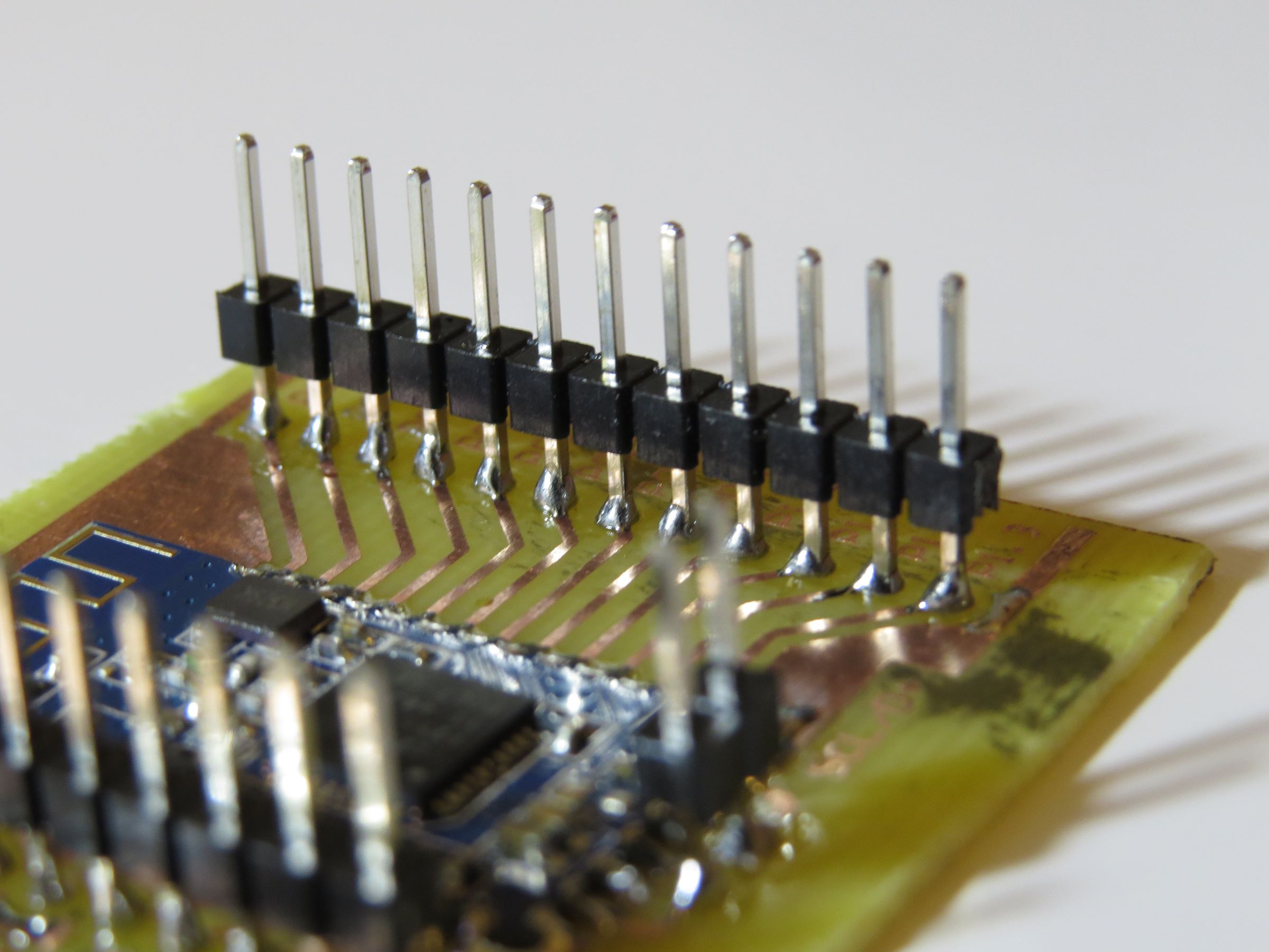 Soldering Headers Without Drilling Holes : 5 Steps (with Pictures ...