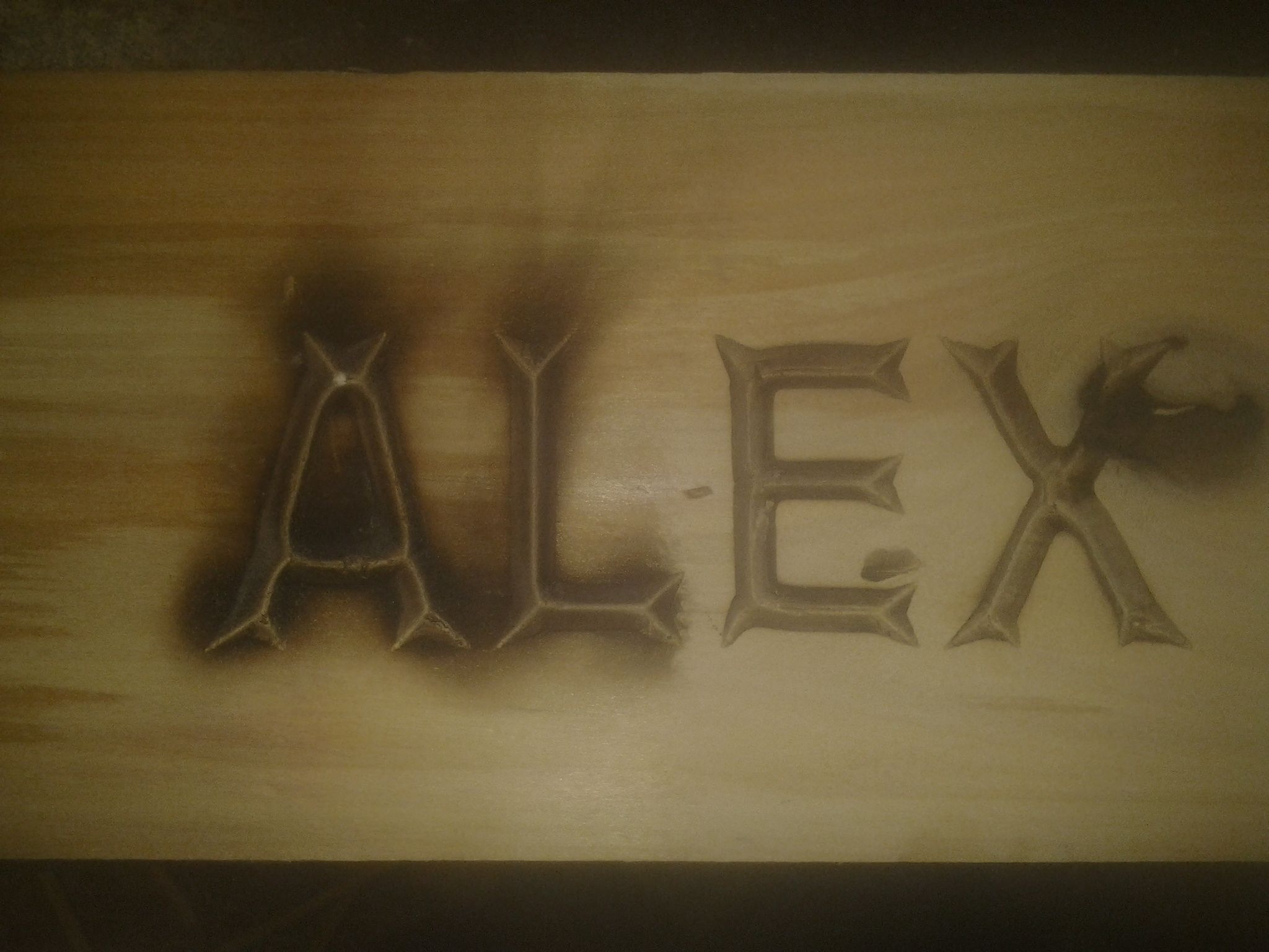 Burning Name Sign : 4 Steps - Instructables