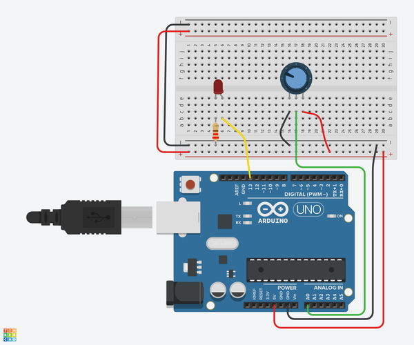 Potentiometer Analog Input Instructables