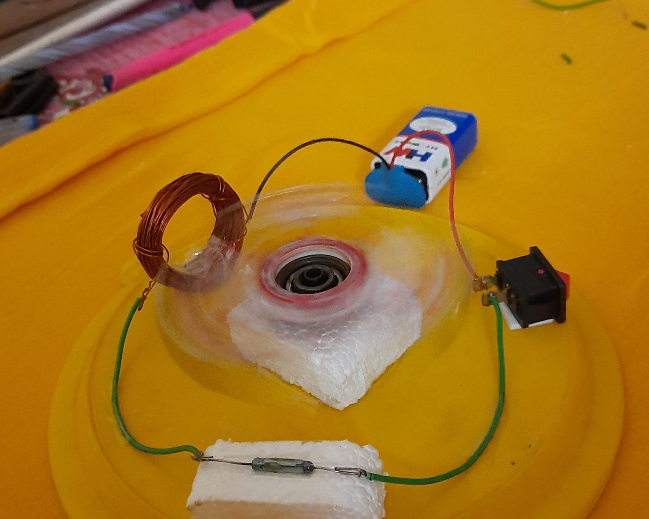 Electromagnetic Spinner : 9 Steps - Instructables