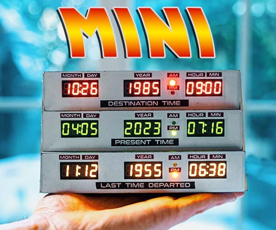 MINI Back to the Future Clock : 15 Steps (with Pictures) - Instructables
