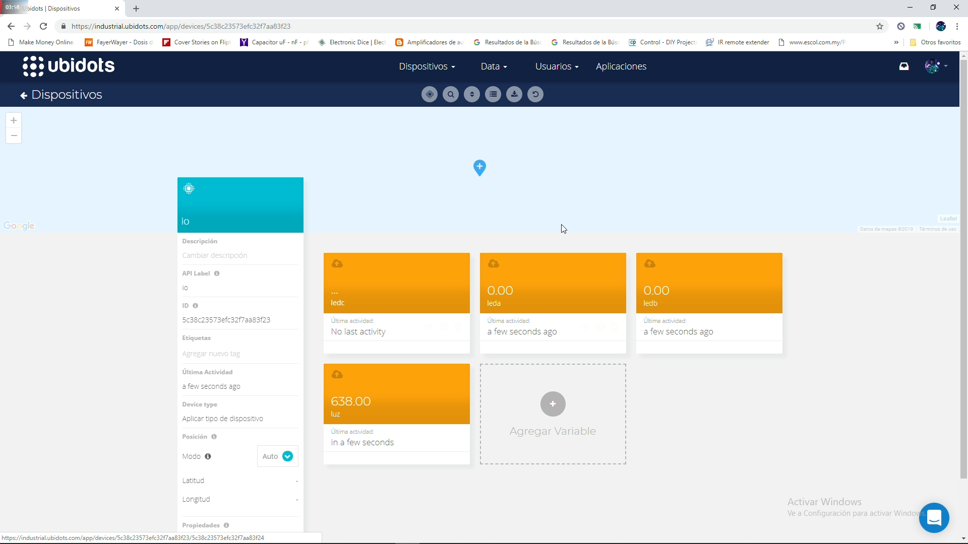 IO Control With Arduino + Esp8266 (NodeMCU) and Ubidots : 5 Steps ...