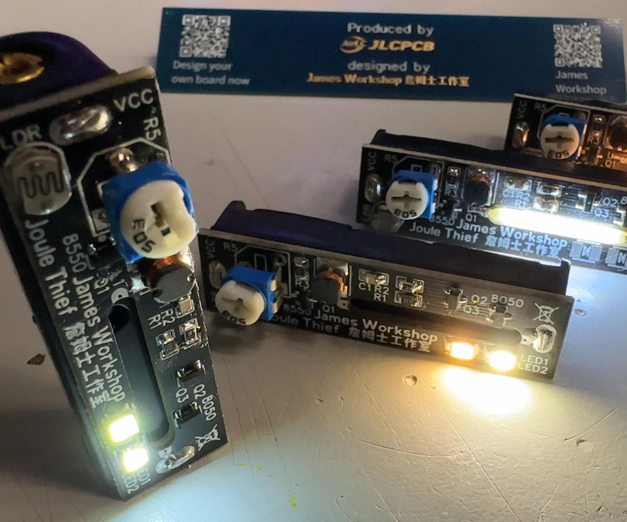 LED Night Light Use Joule Thief Circuits : 5 Steps - Instructables