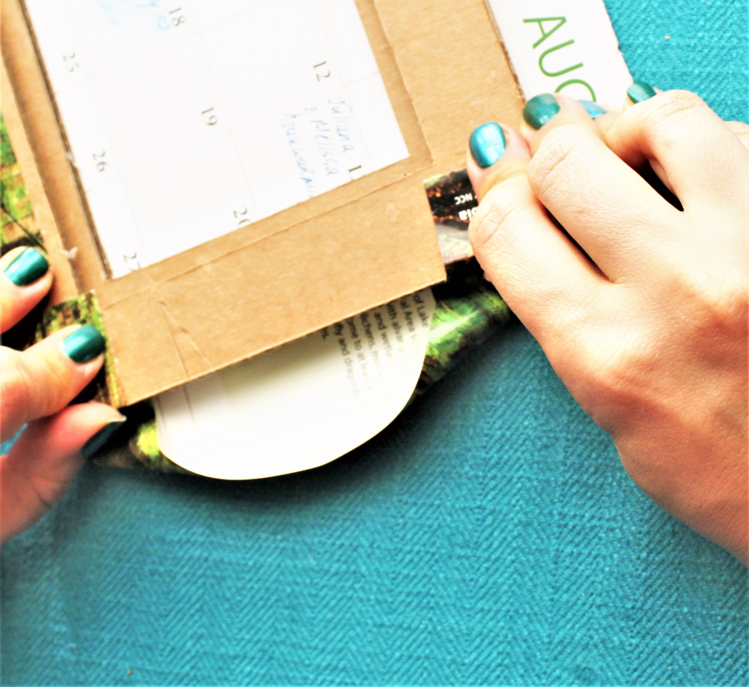 DIY PICTURE FRAME From Cardboard and Decorative Materials : 14 Steps ...