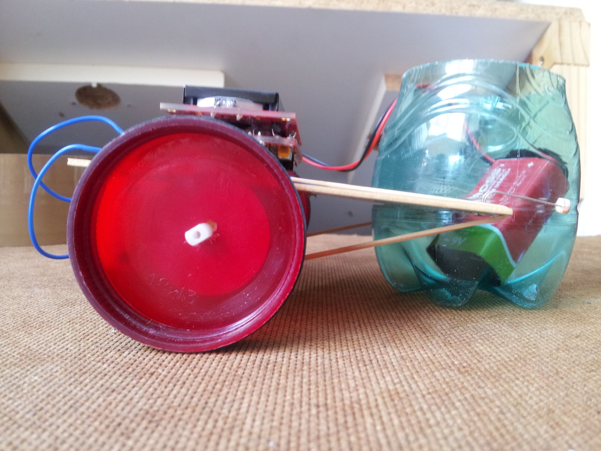 Cheap Robot With On-board Code Editor (PS/2 Keyboard Code Input,EEPROM ...