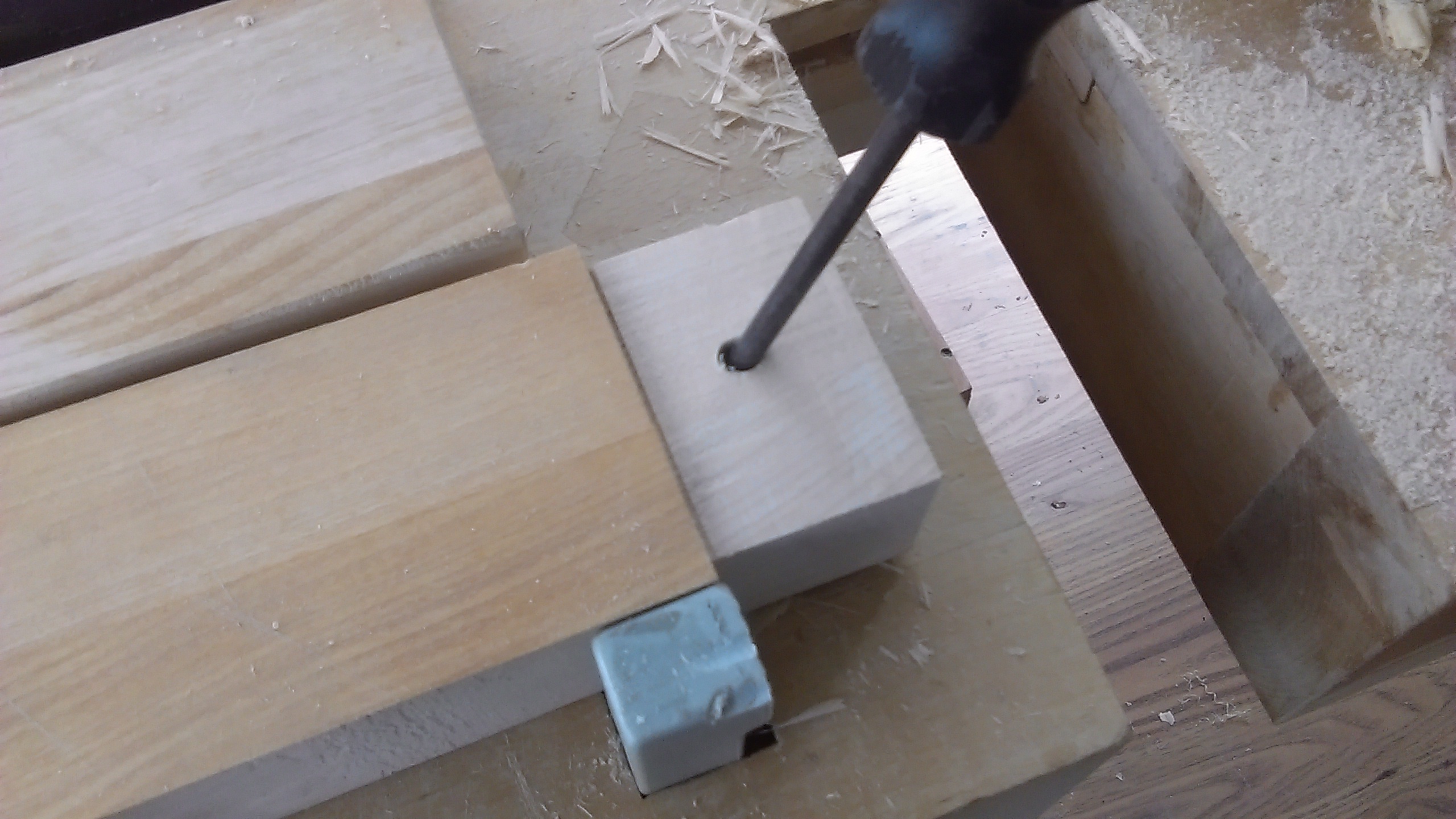 How to Draw Bore a Mortise and Tenon Joint : 3 Steps (with Pictures ...