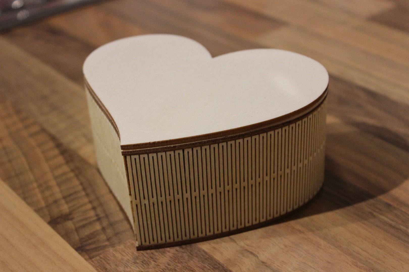 Laser Cut Plywood Heart Shaped Box : 3 Steps (with Pictures ...