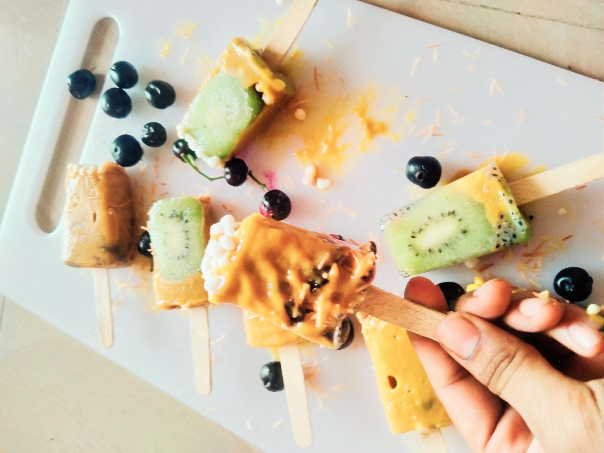 MANGO HEALTH BOOSTER ICE LOLYPOPS & ICECREAM : 7 Steps (with Pictures ...