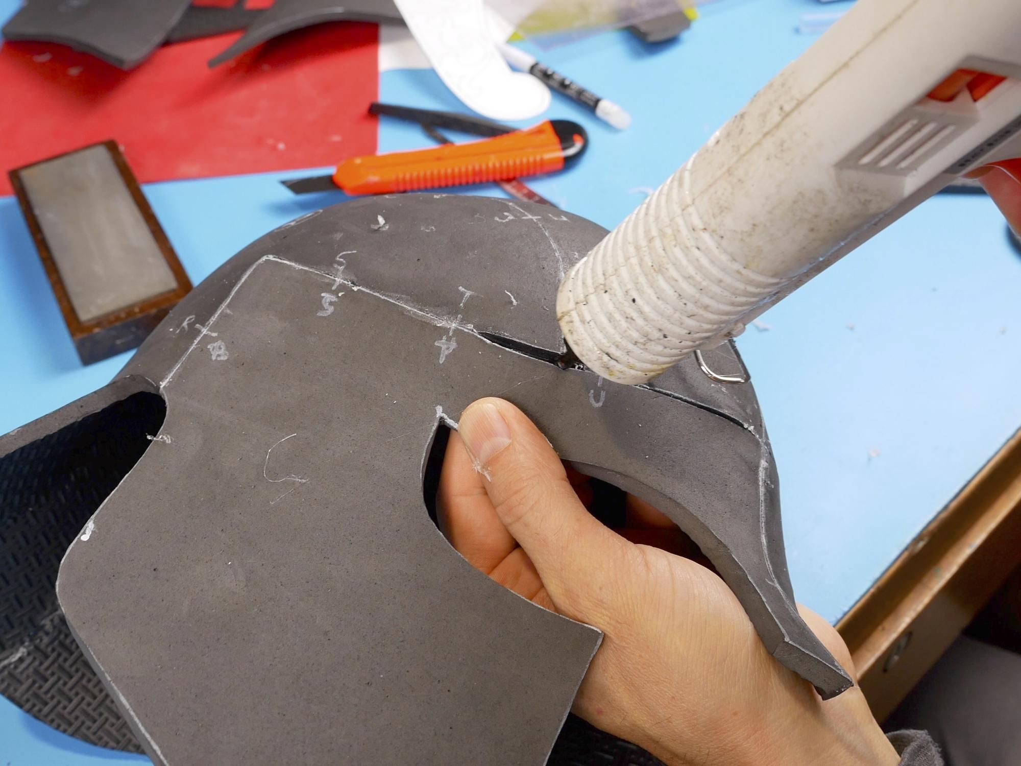 DIY Spartan Helmet Costume From Foam! : 27 Steps (with Pictures ...