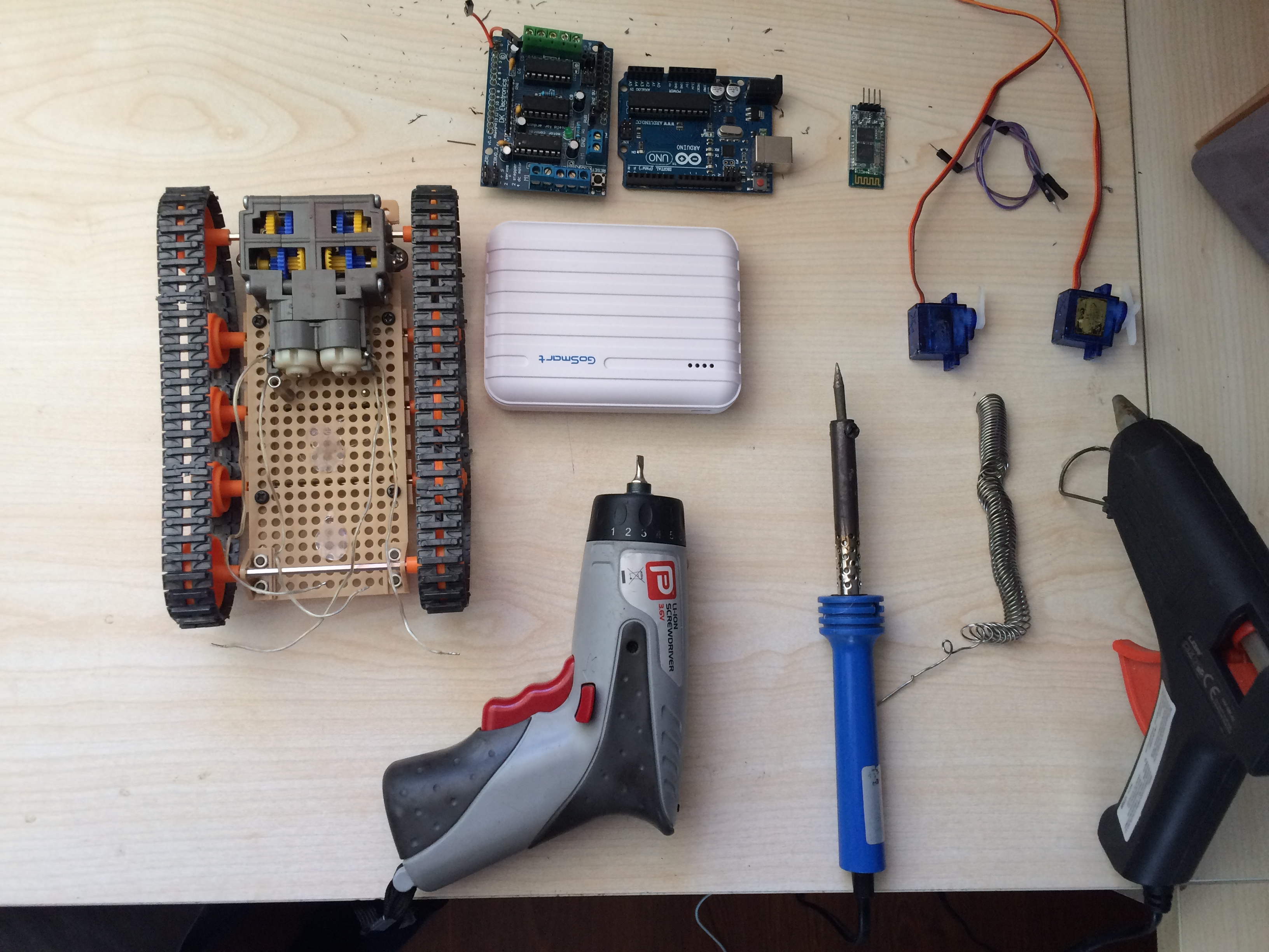 Arduino + Bluetooth Controlled Tank : 10 Steps (with Pictures ...