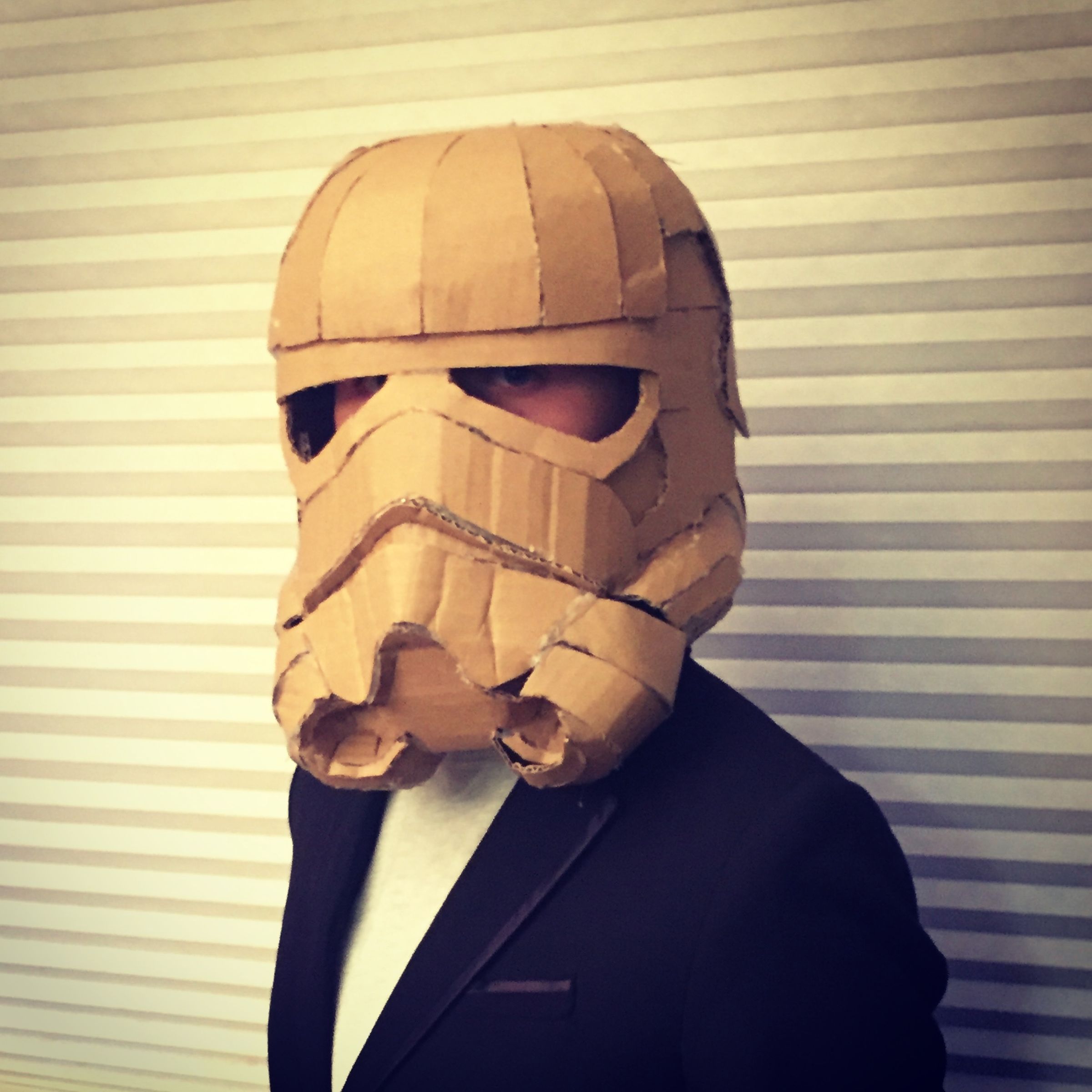 Cardboard Stormtrooper Helmet : 7 Steps (with Pictures) - Instructables