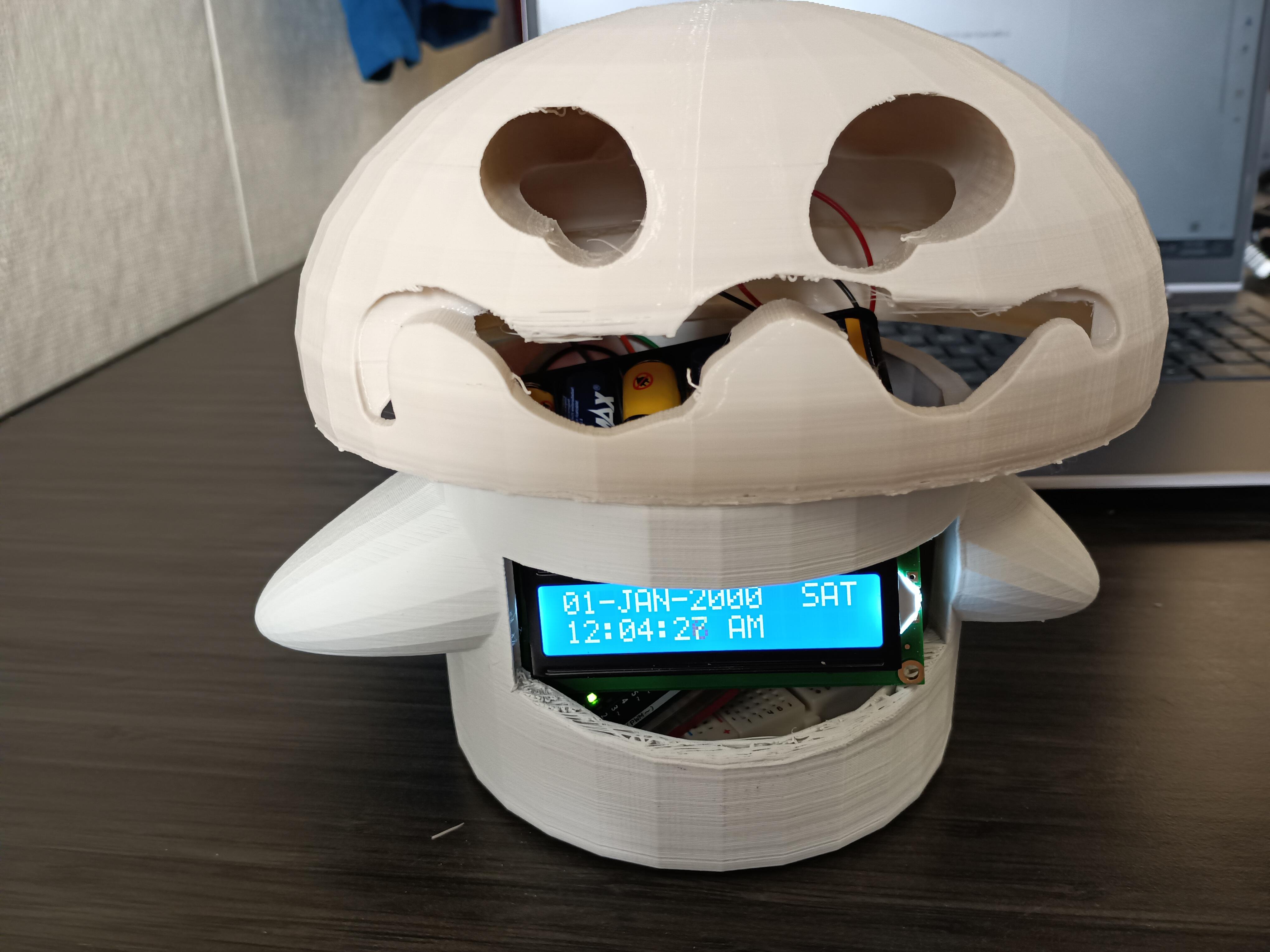 I Made a Digital Ghost Clock : 4 Steps - Instructables