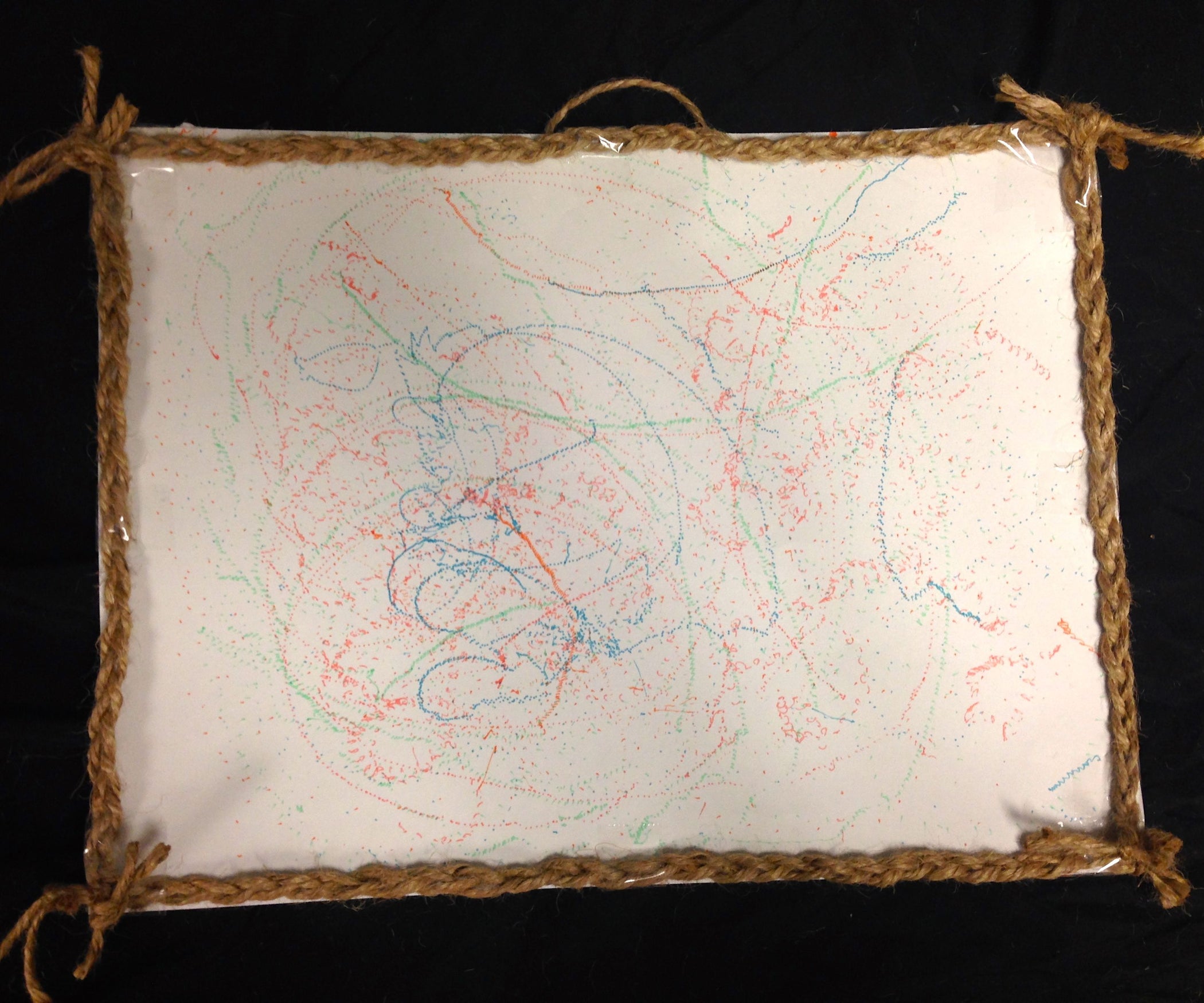 Framing Your Art Using Twine 8 Steps Instructables