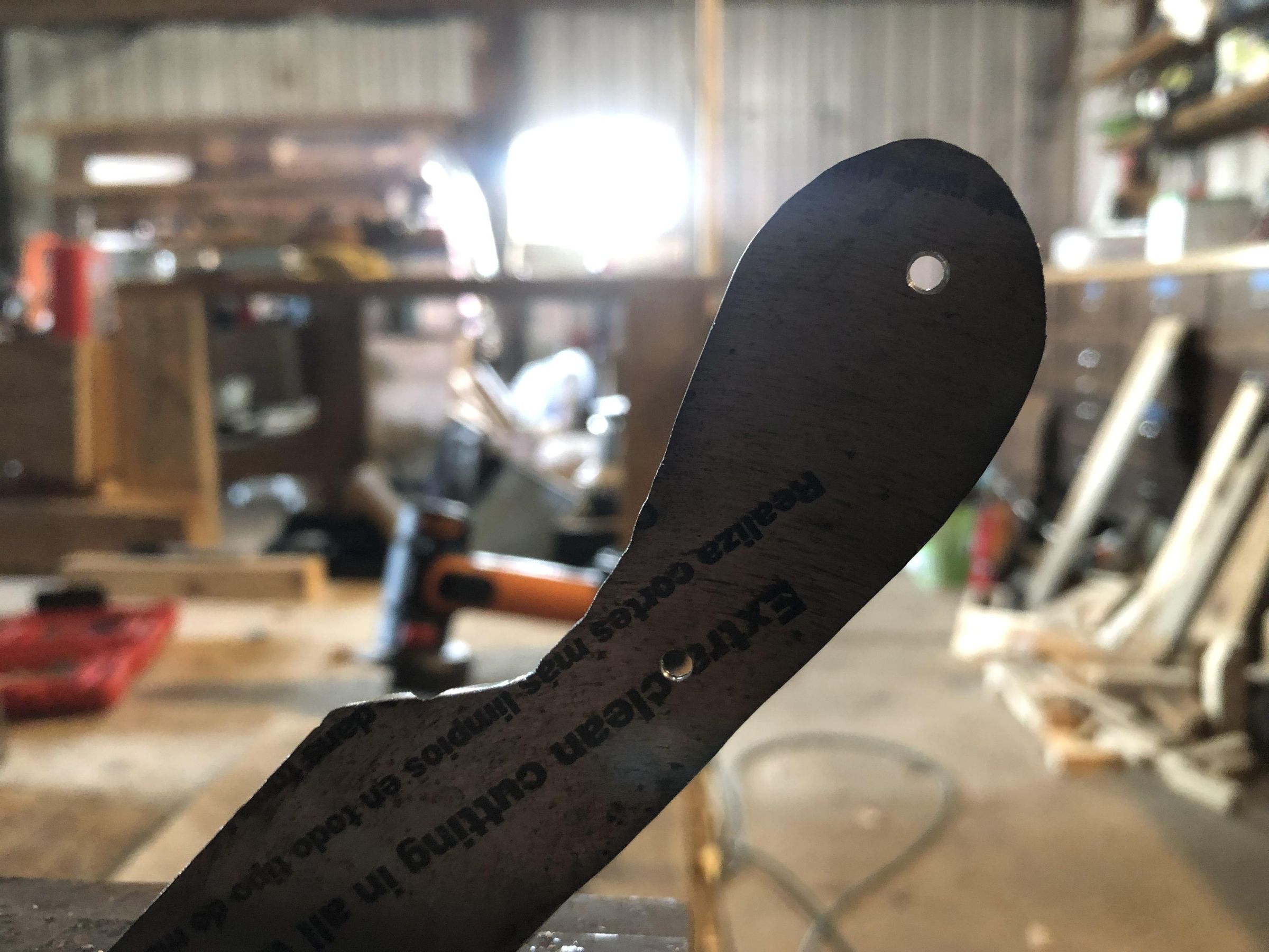 Diy Saw Blade Knife Concept : 7 Steps (with Pictures) - Instructables