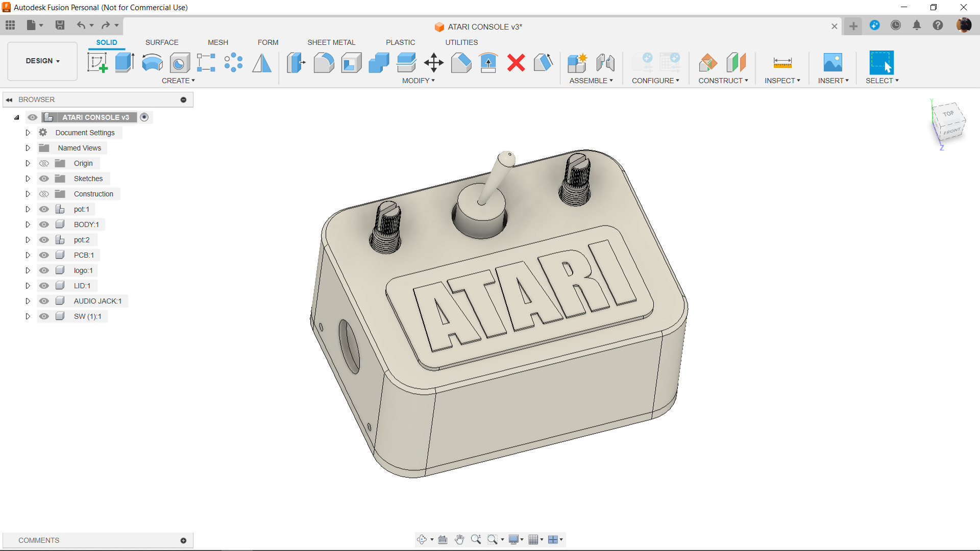 Atari Synth Box : 8 Steps (with Pictures) - Instructables