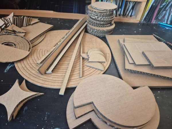 Cardboard Wall Art : 9 Steps (with Pictures) - Instructables