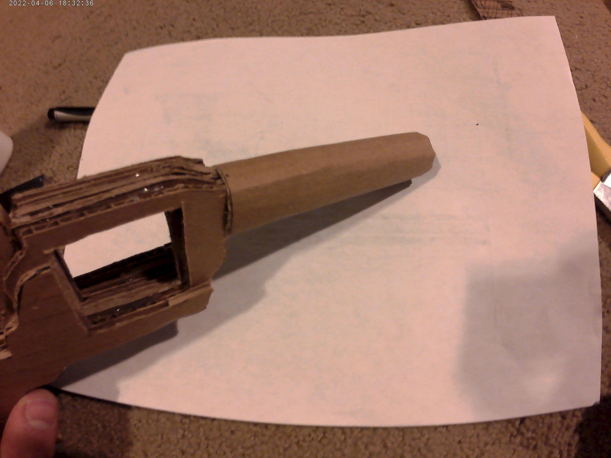 Cardboard SAA Colt .45 : 5 Steps - Instructables