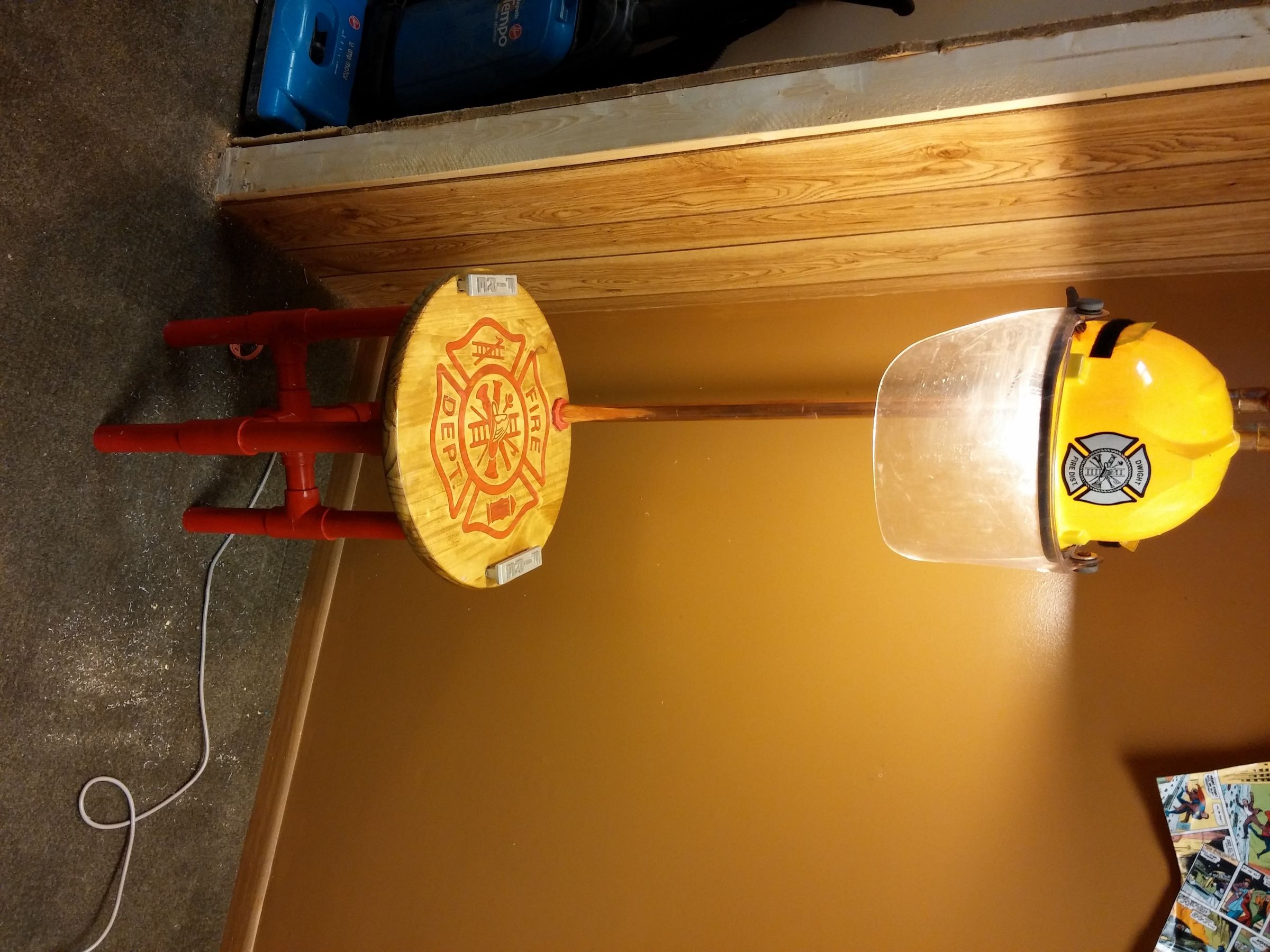 Firefighter Table and Lamp : 9 Steps (with Pictures) - Instructables