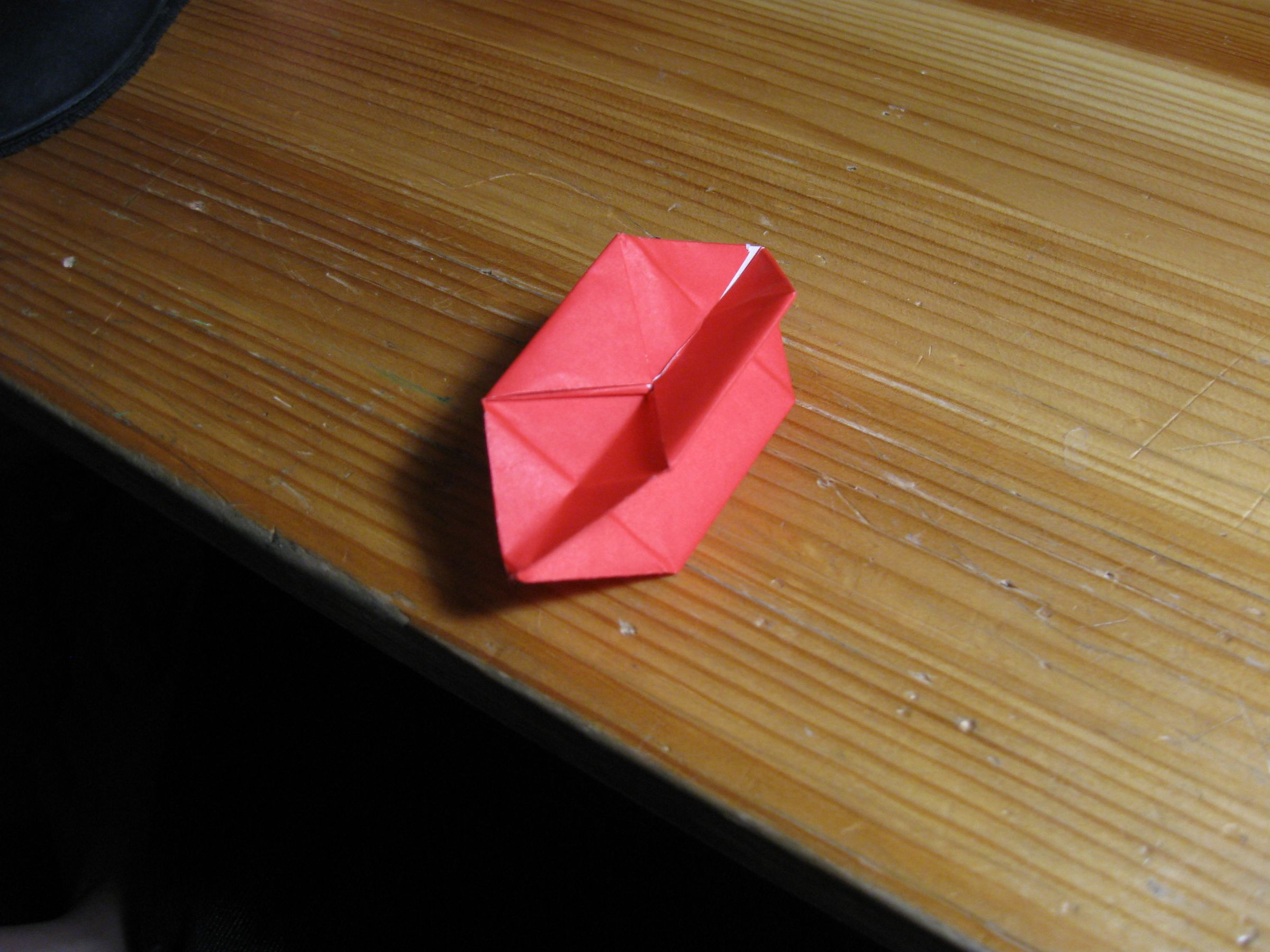 Origami Cube Single Sheet