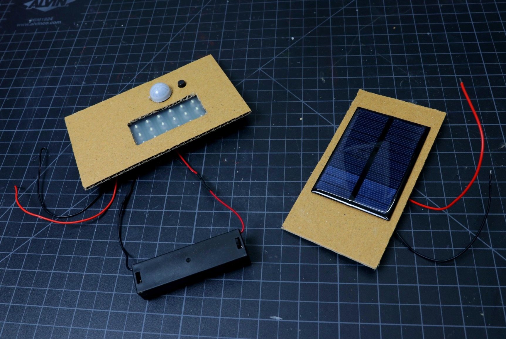 DIY Solar Motion Sensor Security Light : 13 Steps (with Pictures ...