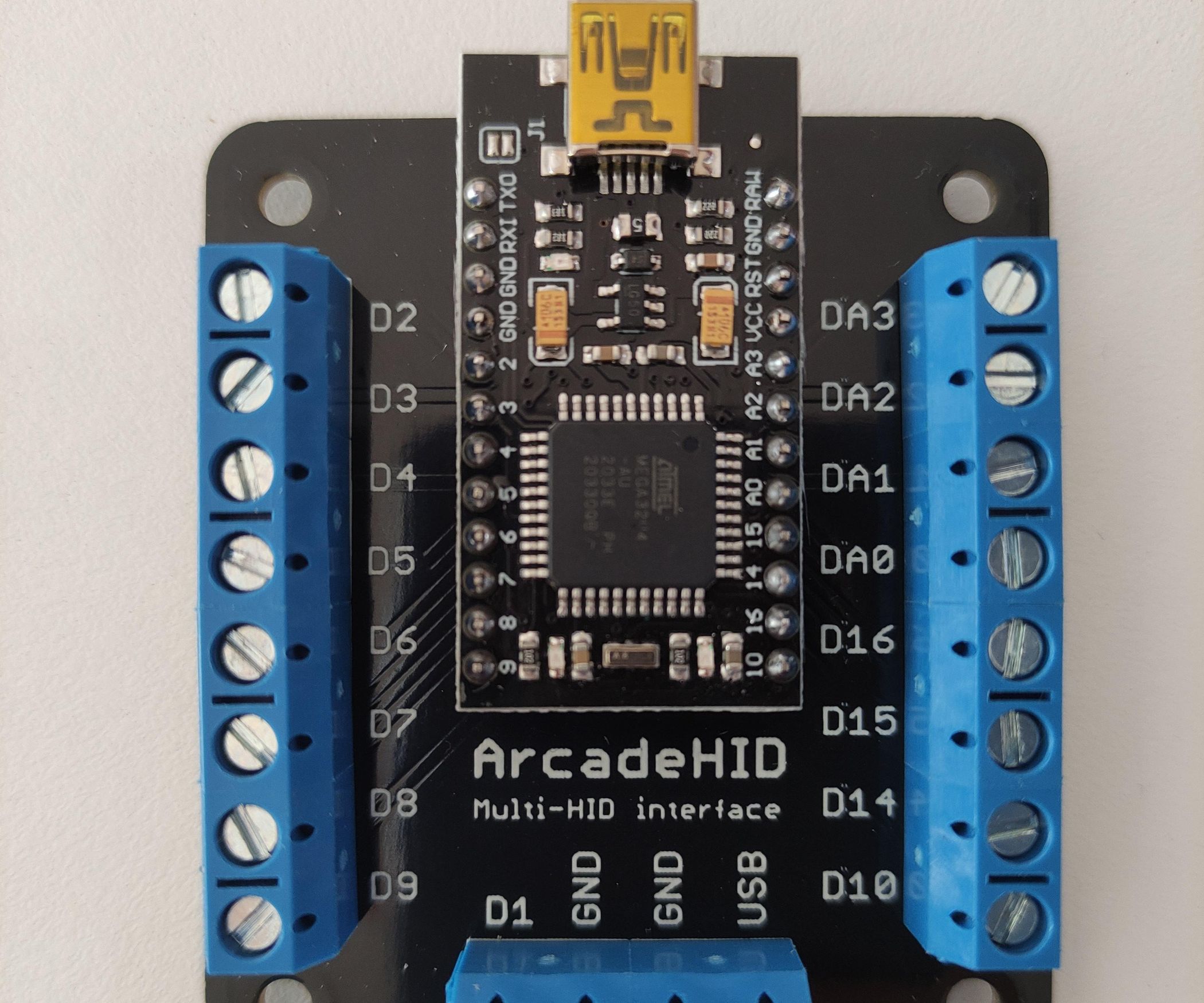 ArcadeHID - Multi-HID Arcade Interface : 5 Steps - Instructables