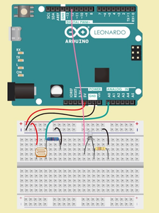 DO NOT ENTER: Arduino Leonardo LED Photo-resistance Reminder Light : 5 ...