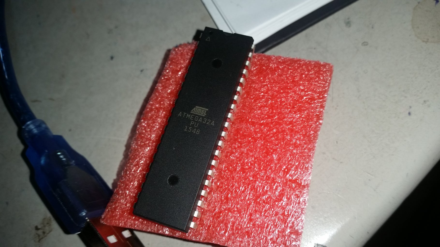 Burning Arduino Bootloader To Atmega 32a Pu Using Arduino As Isp 5 Steps Instructables