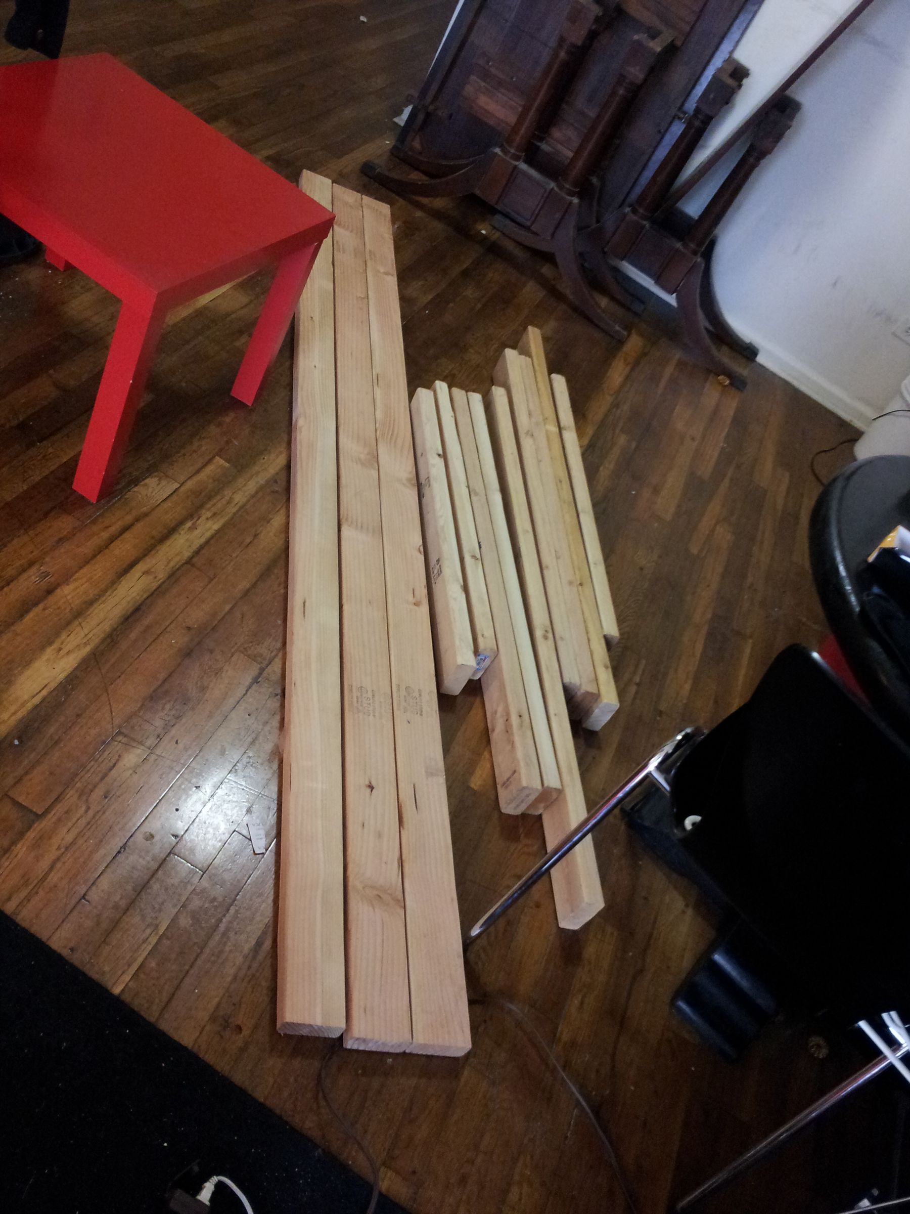 Vertical Bike Rack From 2x4s (single Bike) : 5 Steps (with Pictures ...