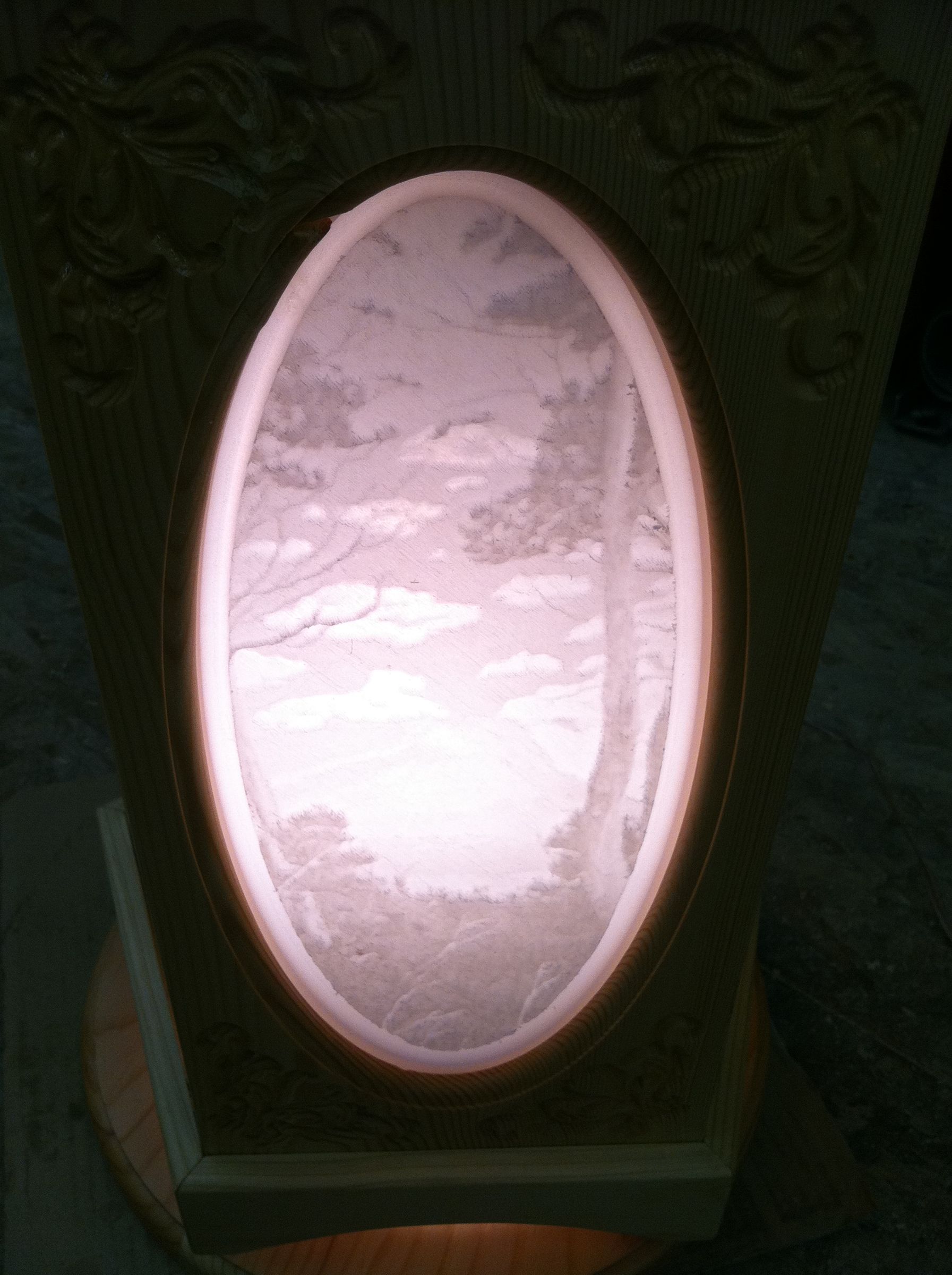 Lithopane Lamp With Rotating Shade : 10 Steps (with Pictures ...