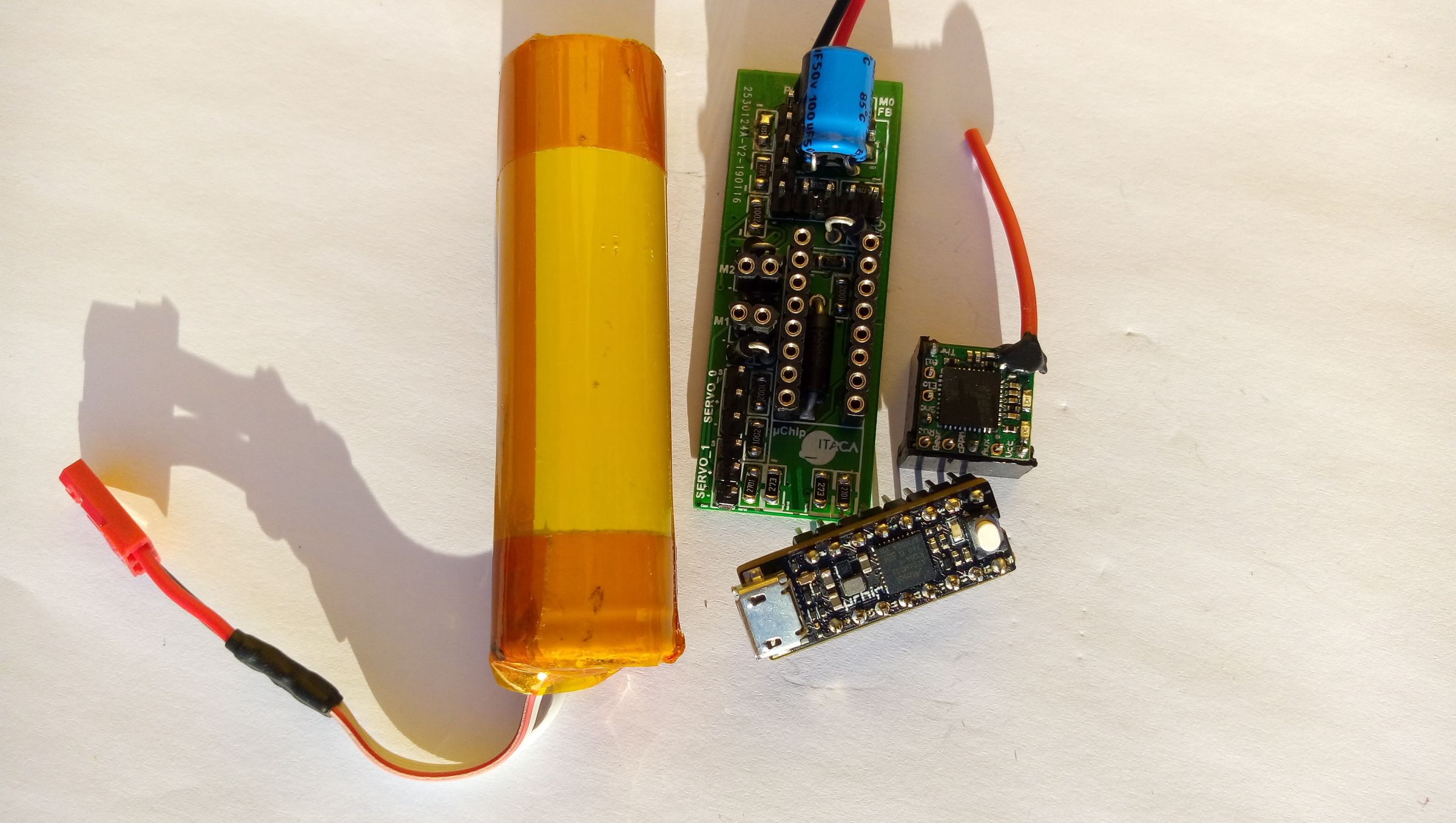 UChip - Simple Sketch to Remote Control Motors And/or Servos Via 2.4GHz ...